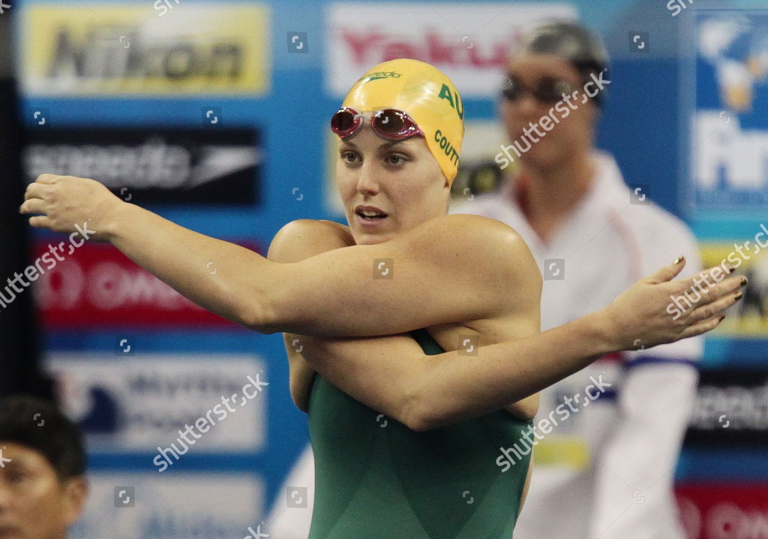 Australias Alicia Coutts Prepares Womens 100m Editorial Stock Photo ...