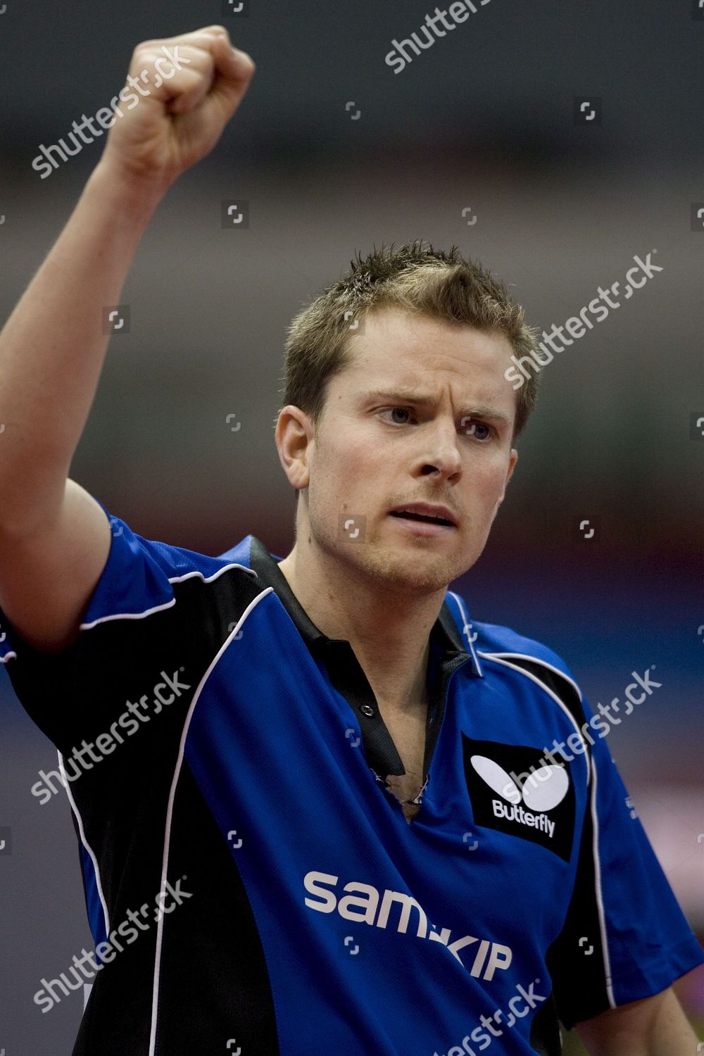 Denmarks Finn Tugwell Reacts After Beating Editorial Stock Photo ...