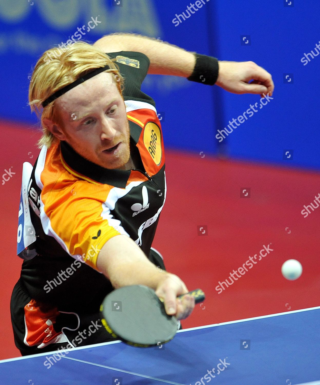 Christian Suss Germany Returns Ball Andrian Editorial Stock Photo ...