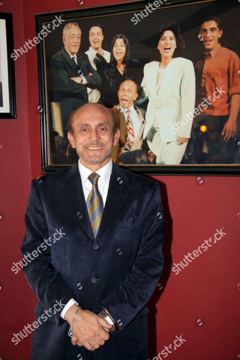 Egyptian Actor Mohamed Sobhy Poses Photographers Editorial Stock Photo ...