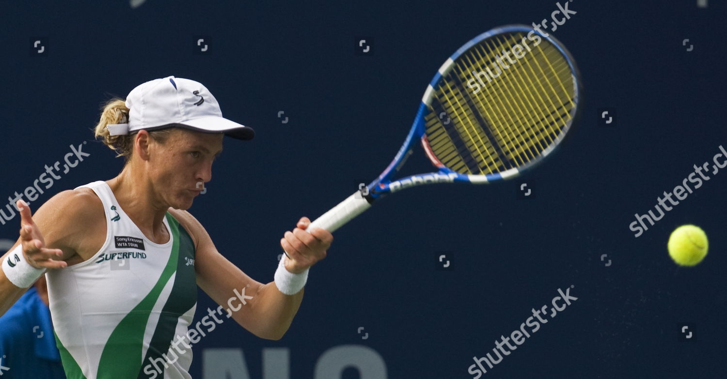 Sybille Bammer Austria Returns Ball Elena Editorial Stock Photo - Stock ...