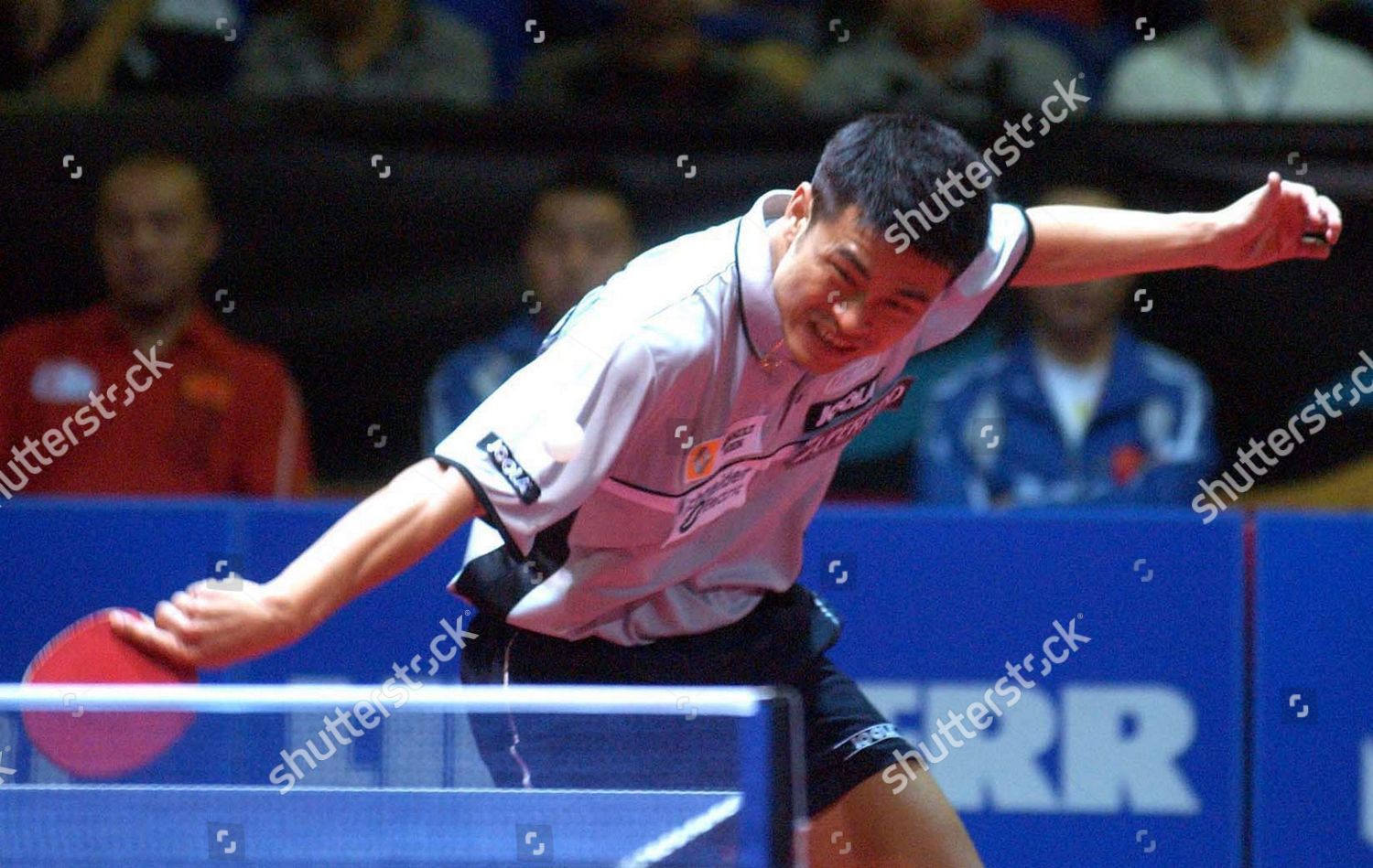 Chen Weixing Austria Returns Backhand Wang Editorial Stock Photo ...