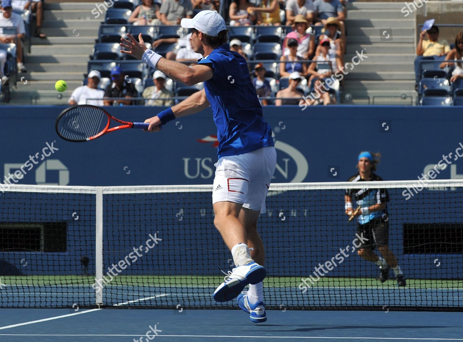 Andy Murray Great Britain Hits Backhand Editorial Stock Photo - Stock ...