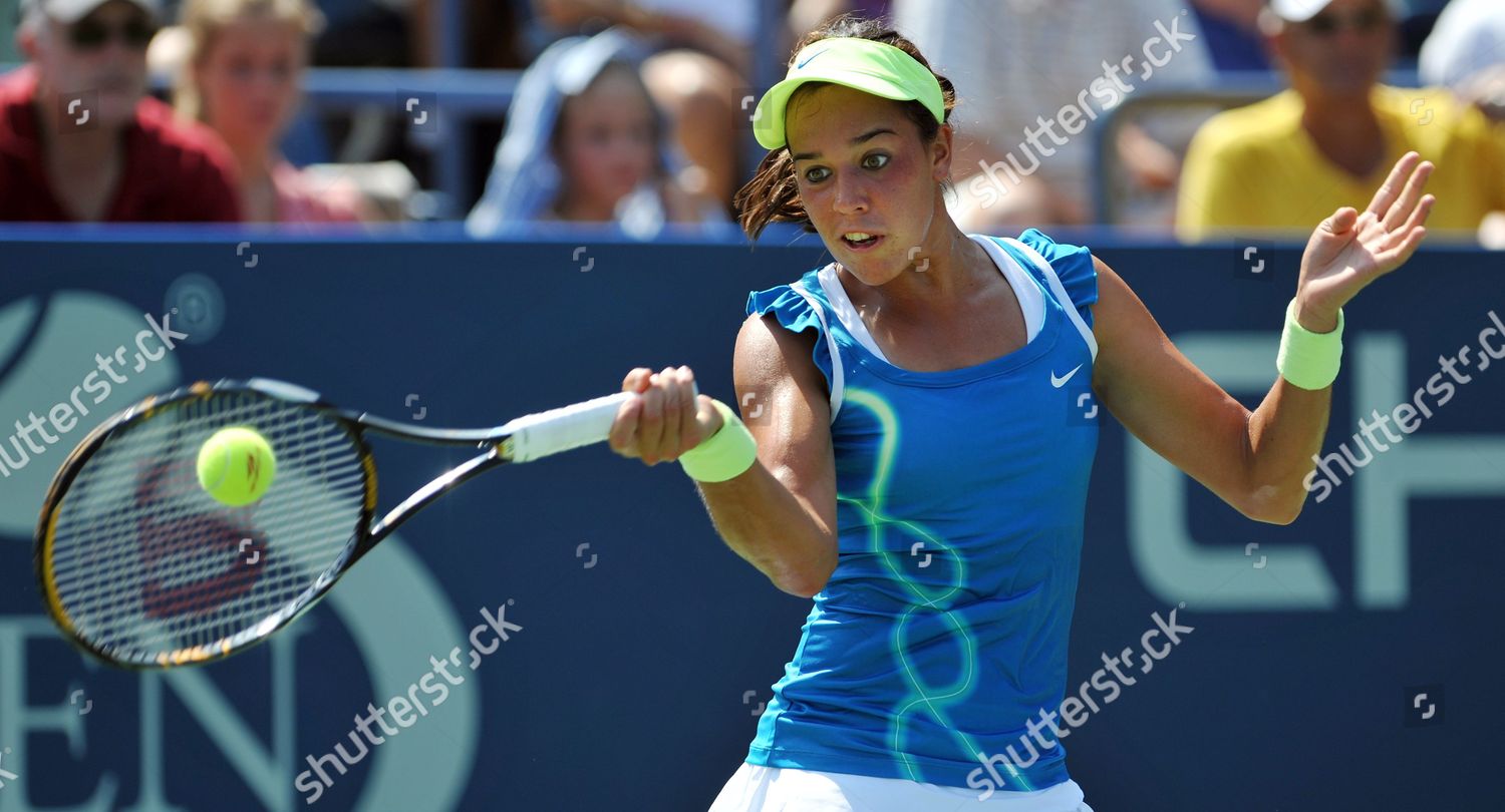 Beatrice Capra Us Hits Forehand Return Editorial Stock Photo - Stock ...