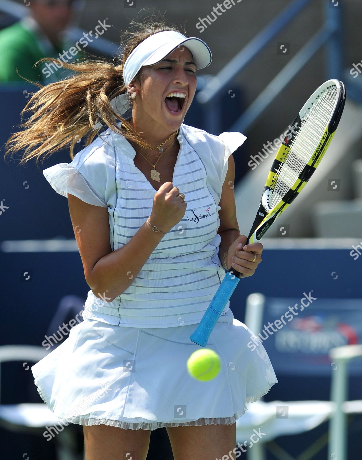 Aravane Rezai France Reacts She Plays Editorial Stock Photo - Stock ...