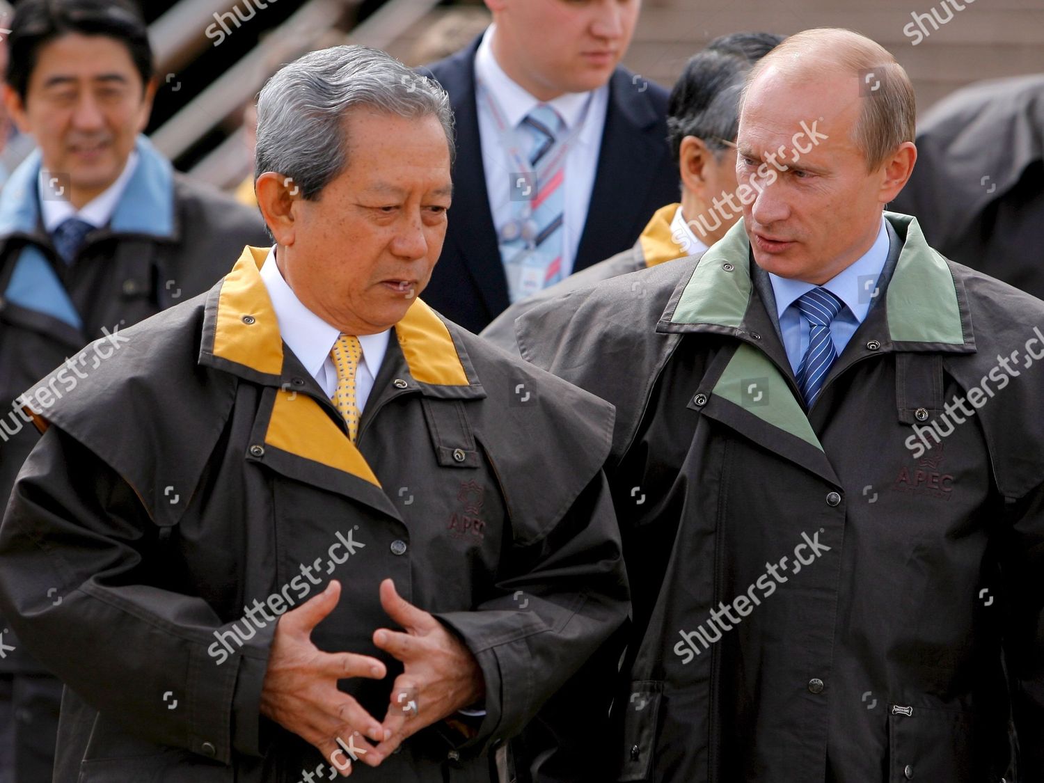 Thailands Prime Minister Surayud Chulanont L Editorial Stock Photo ...