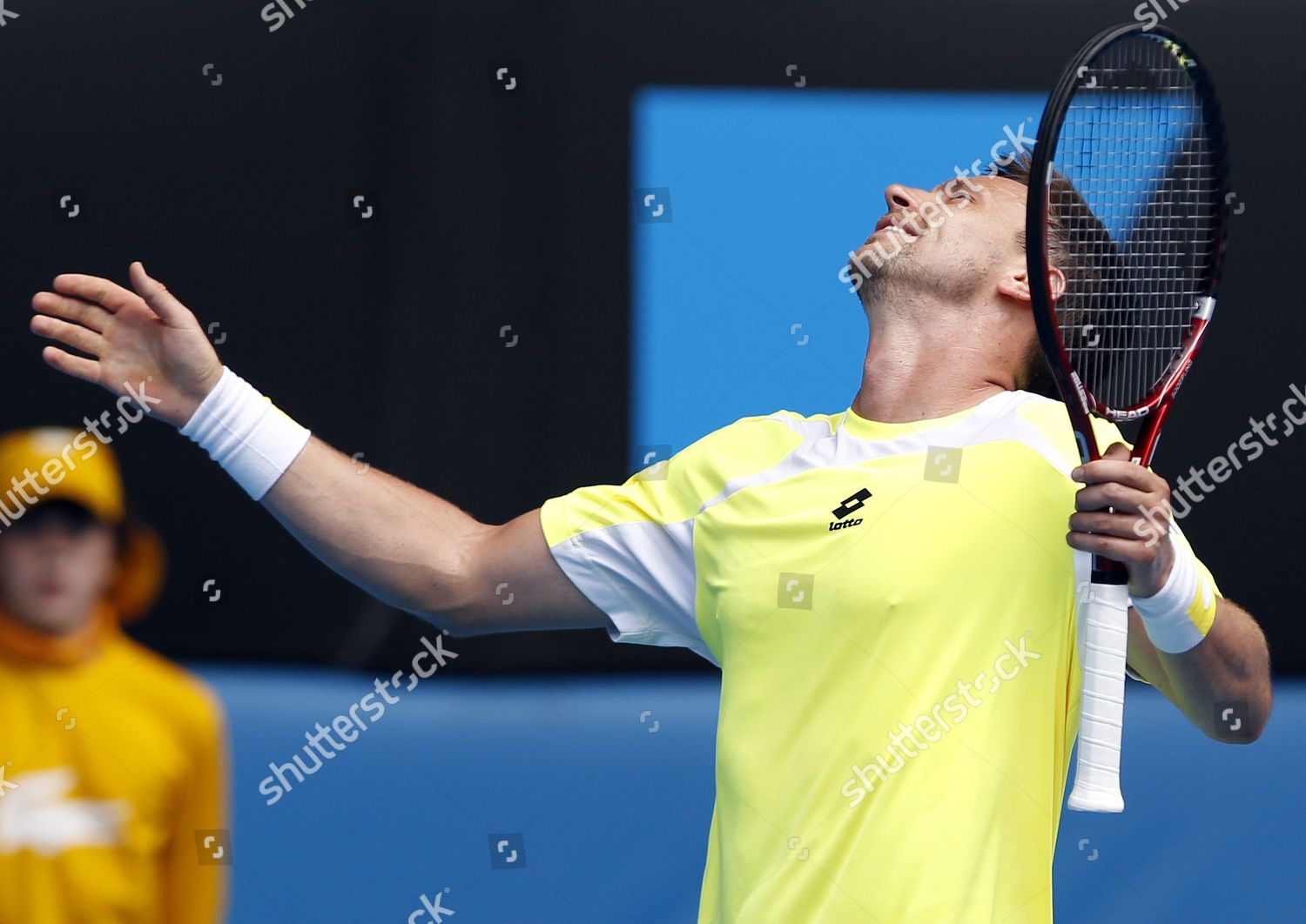 ROBIN SODERLING SWEDEN REACTS HE LOSES Editorial Stock Photo - Stock ...