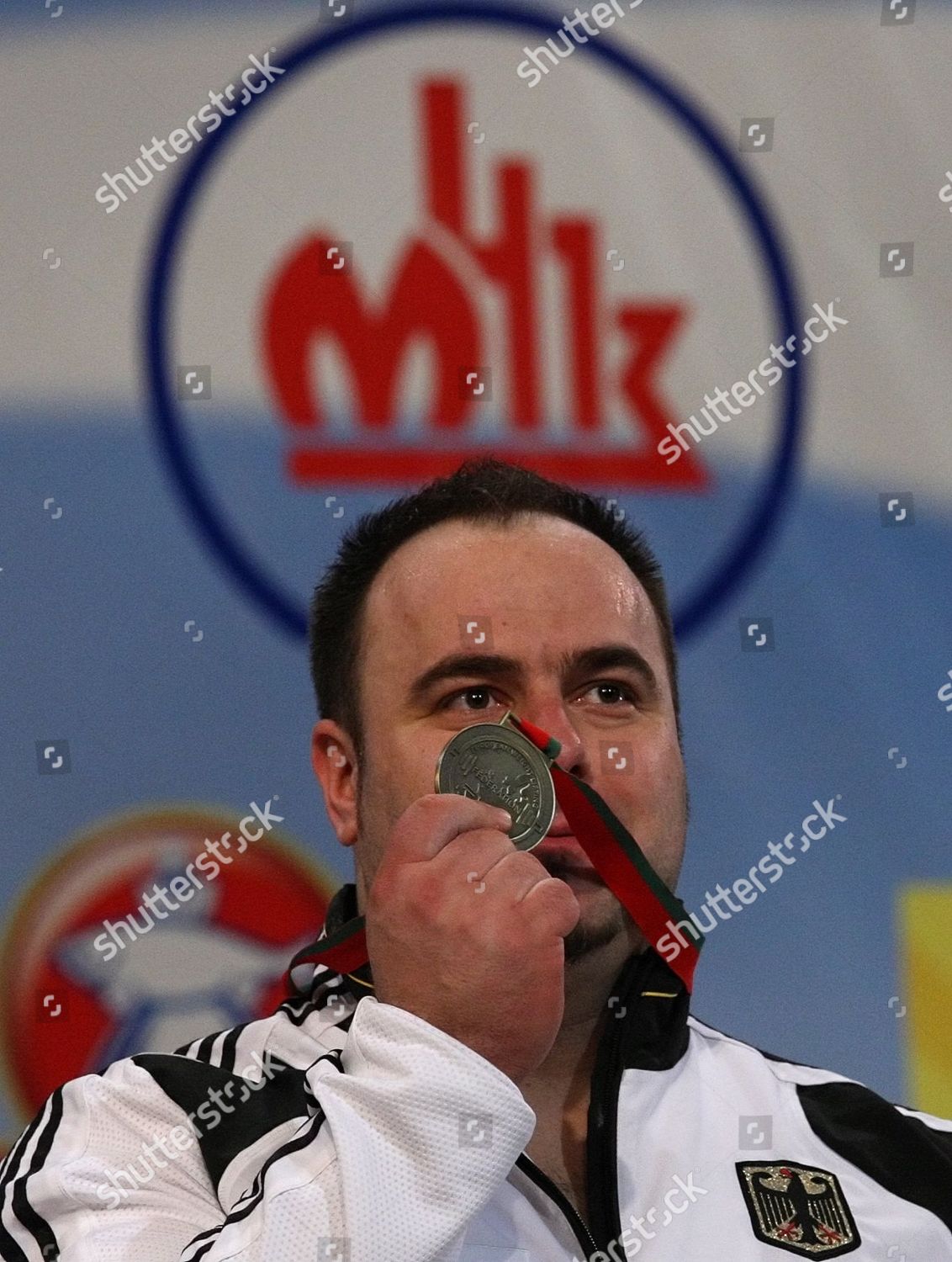 Almir Velagic Germany Stands On Podium Editorial Stock Photo - Stock ...