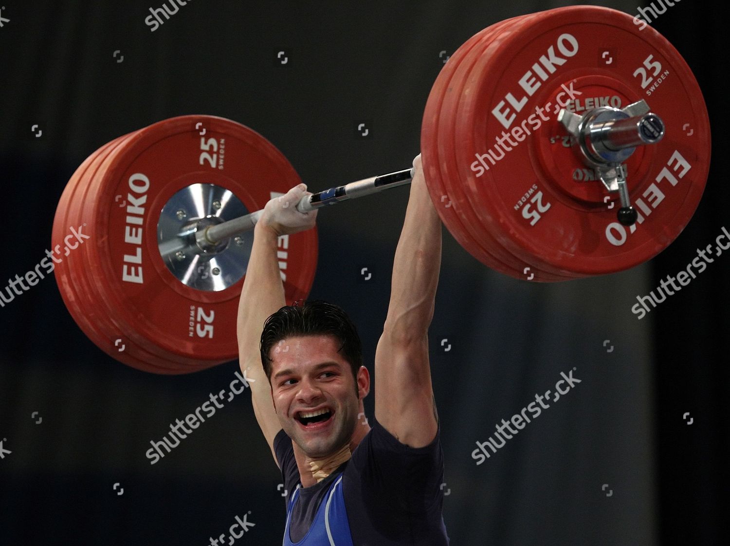 Ninel Miculescu Romania Reacts During Mens Editorial Stock Photo ...