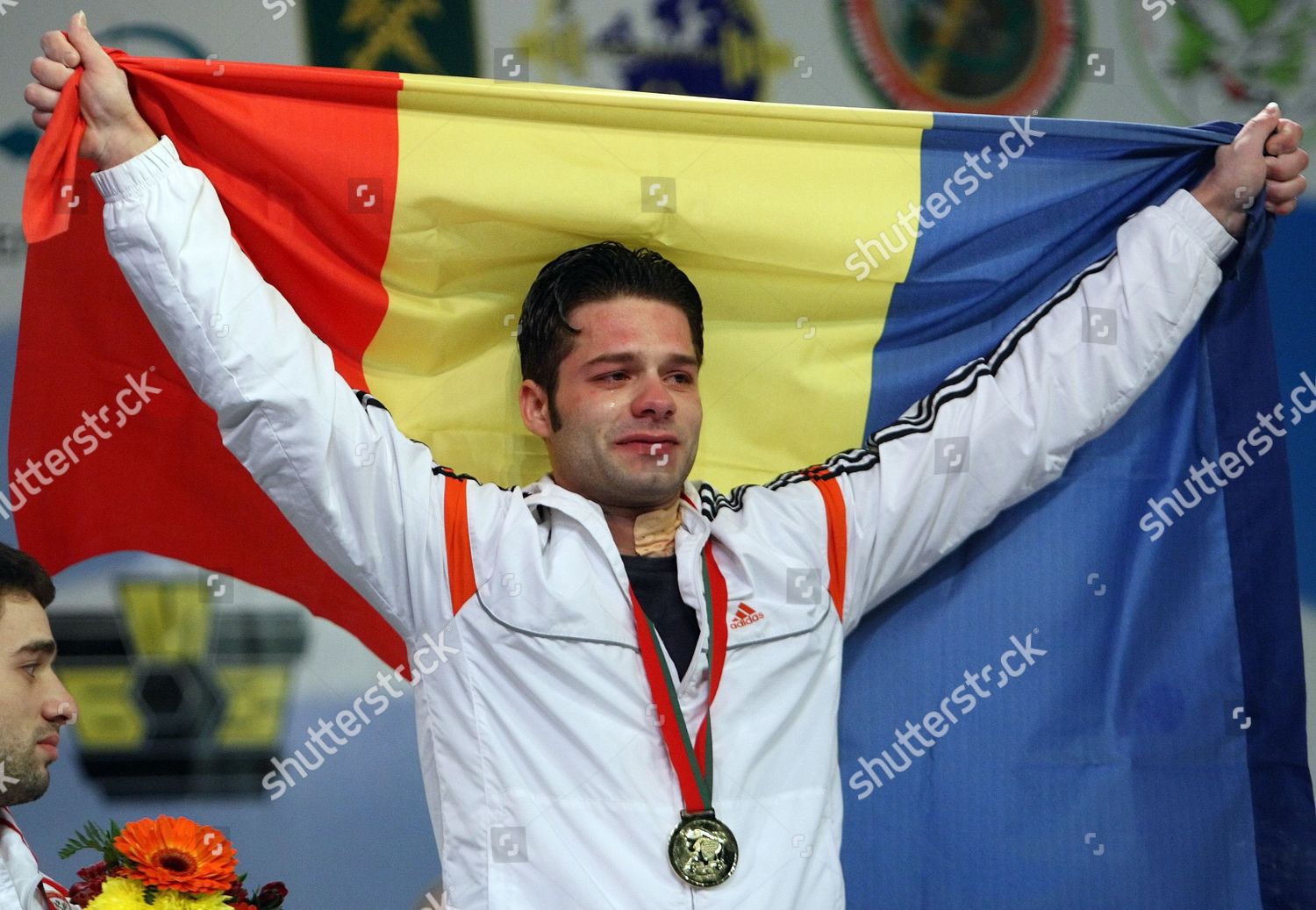 Gold Medalist Ninel Miculescu Romania Stands Editorial Stock Photo ...