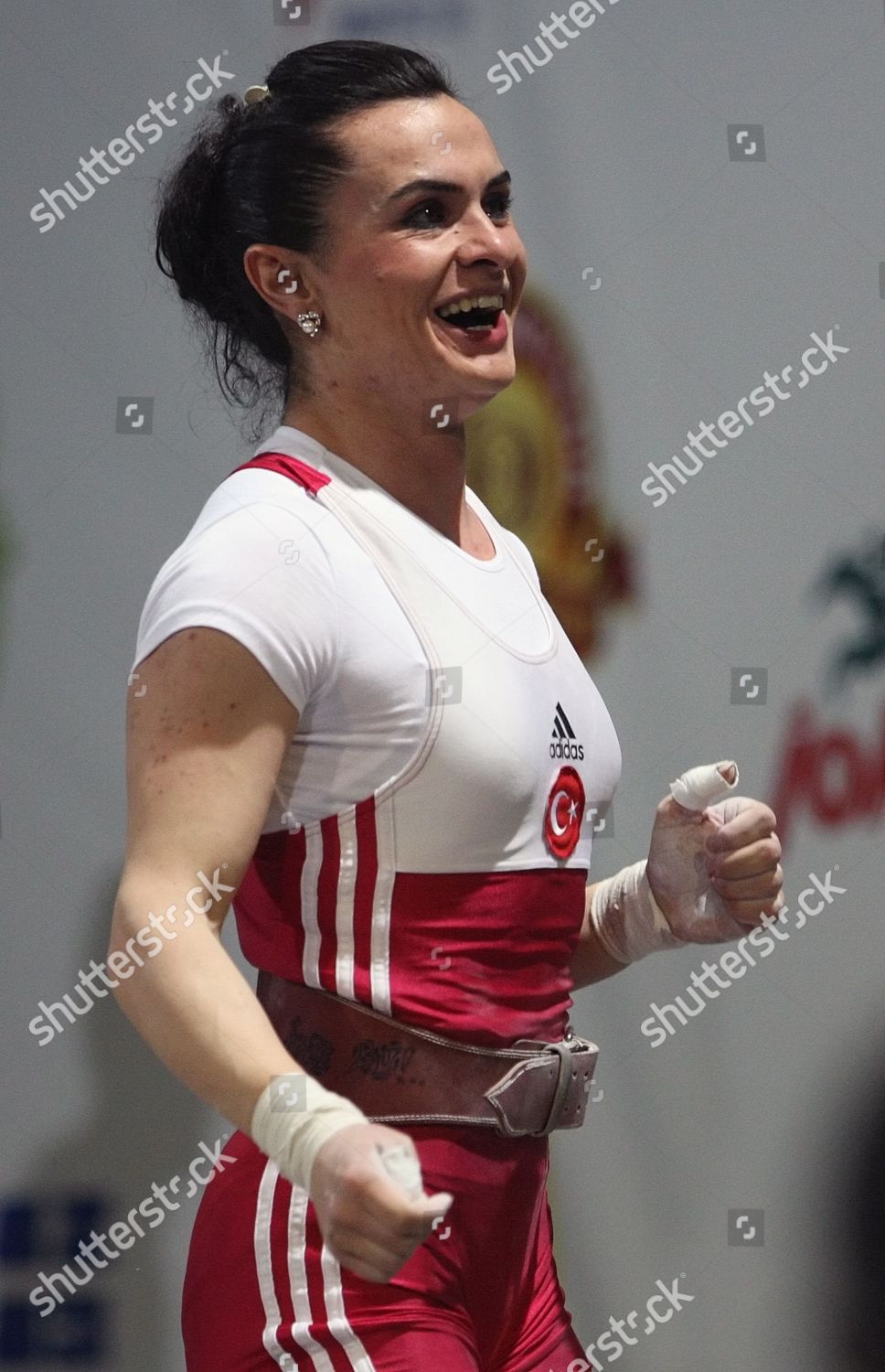 Nurcan Taylan Turkey Celebrates Her Gold Editorial Stock Photo - Stock ...