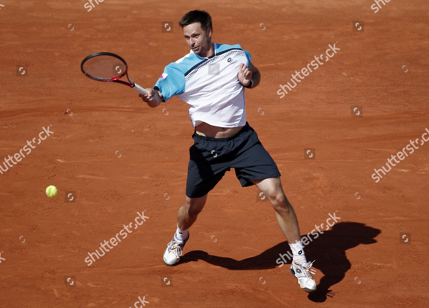 Robin Soderling Sweden Returns Rafael Nadal Editorial Stock Photo ...
