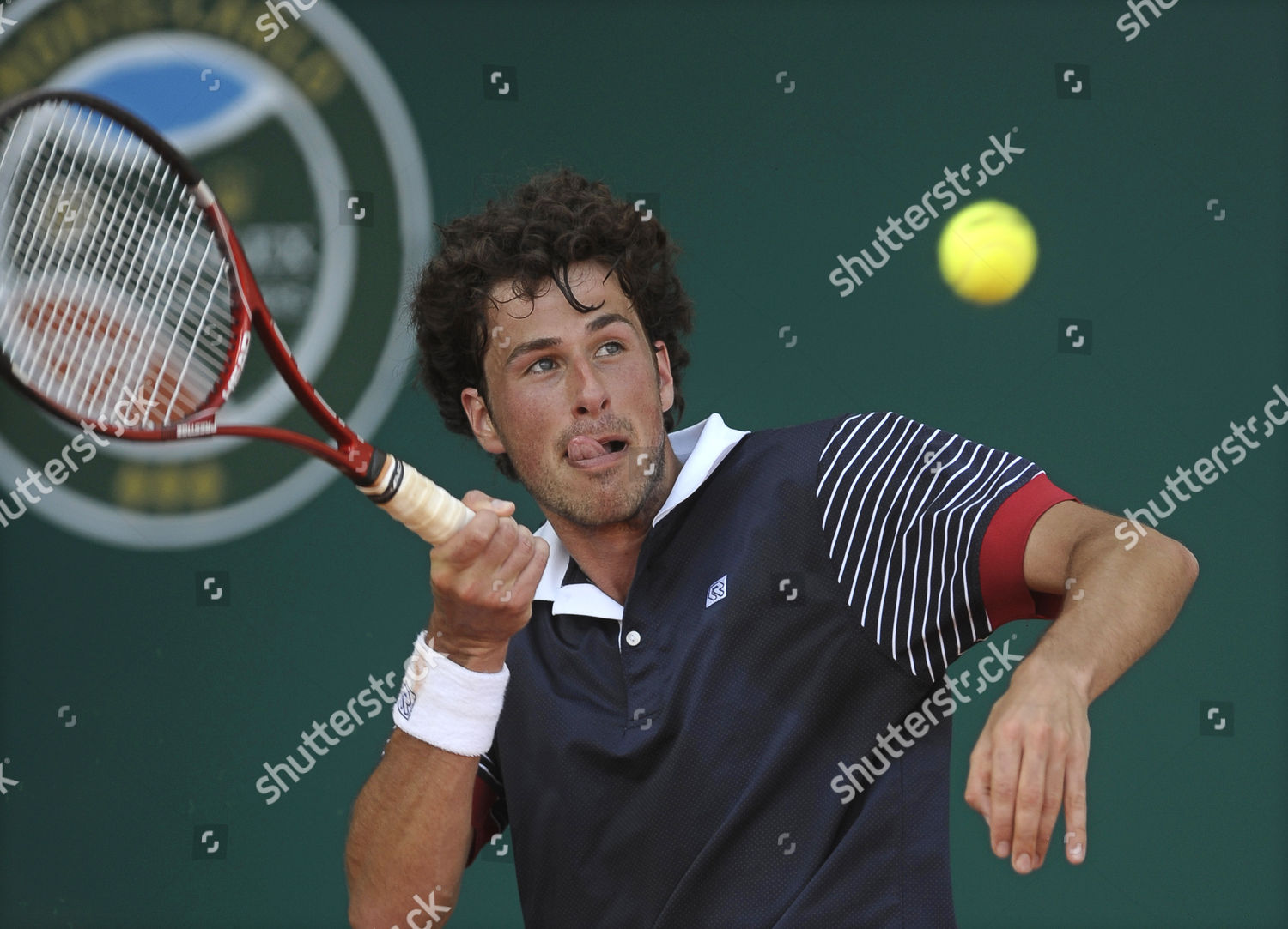 Robin Haase Netherlands Returns Ball Nikolay Editorial Stock Photo ...