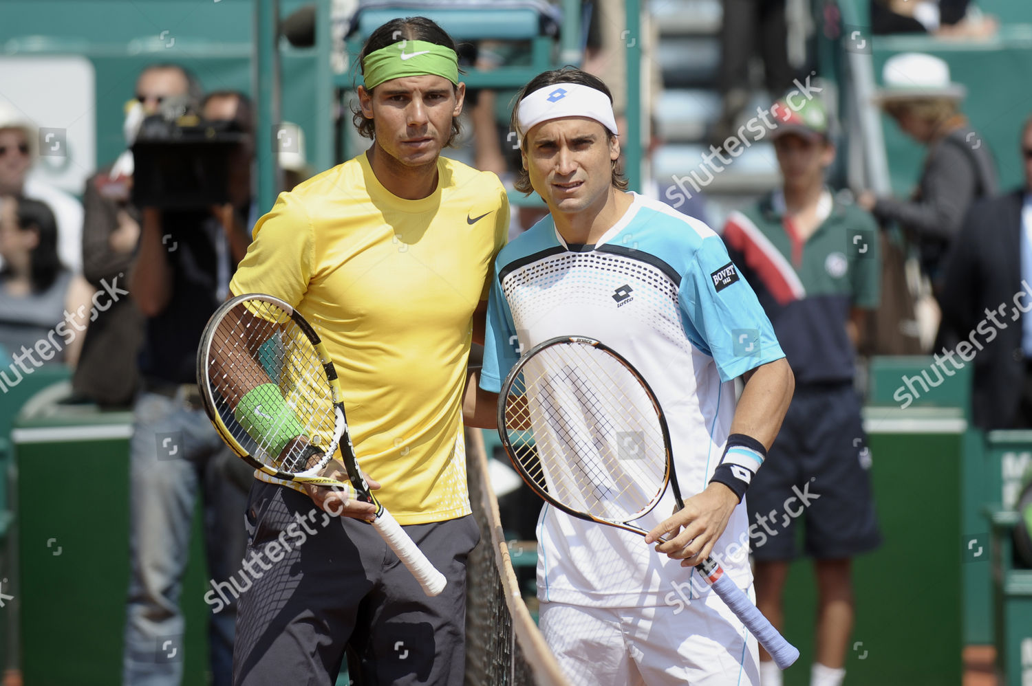 Spanish Tennis Players Rafael Nadal L Editorial Stock Photo - Stock ...