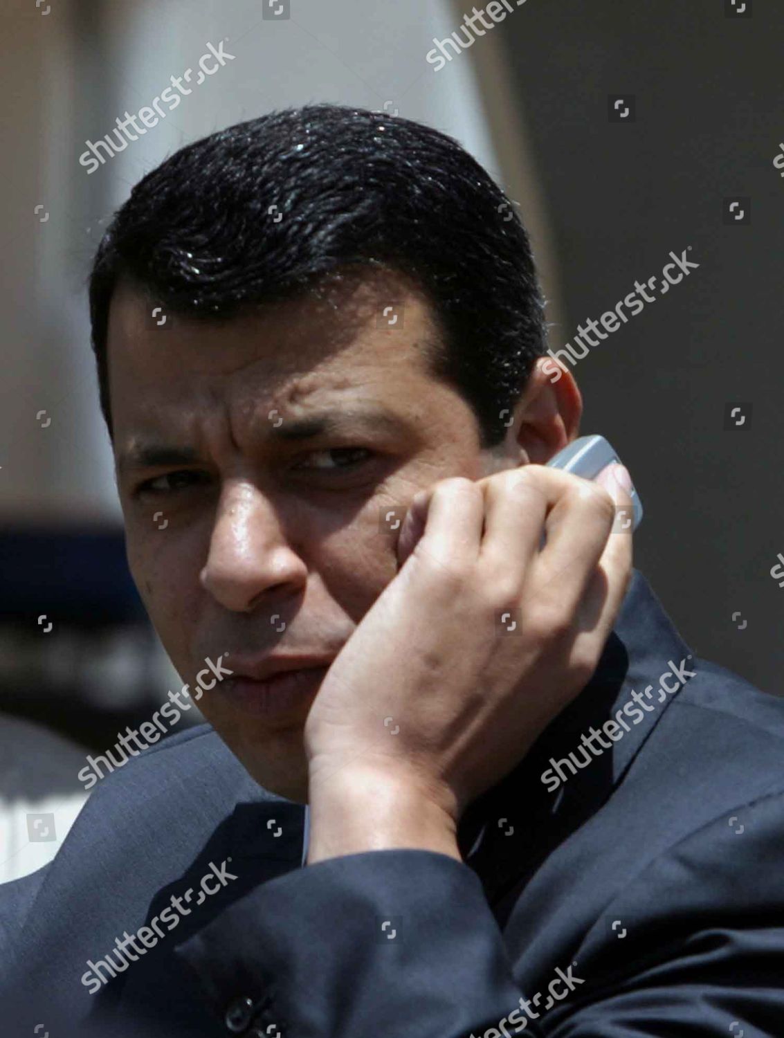Palestinian Minister Mohammed Dahalan Arrives Cabinet Editorial Stock ...