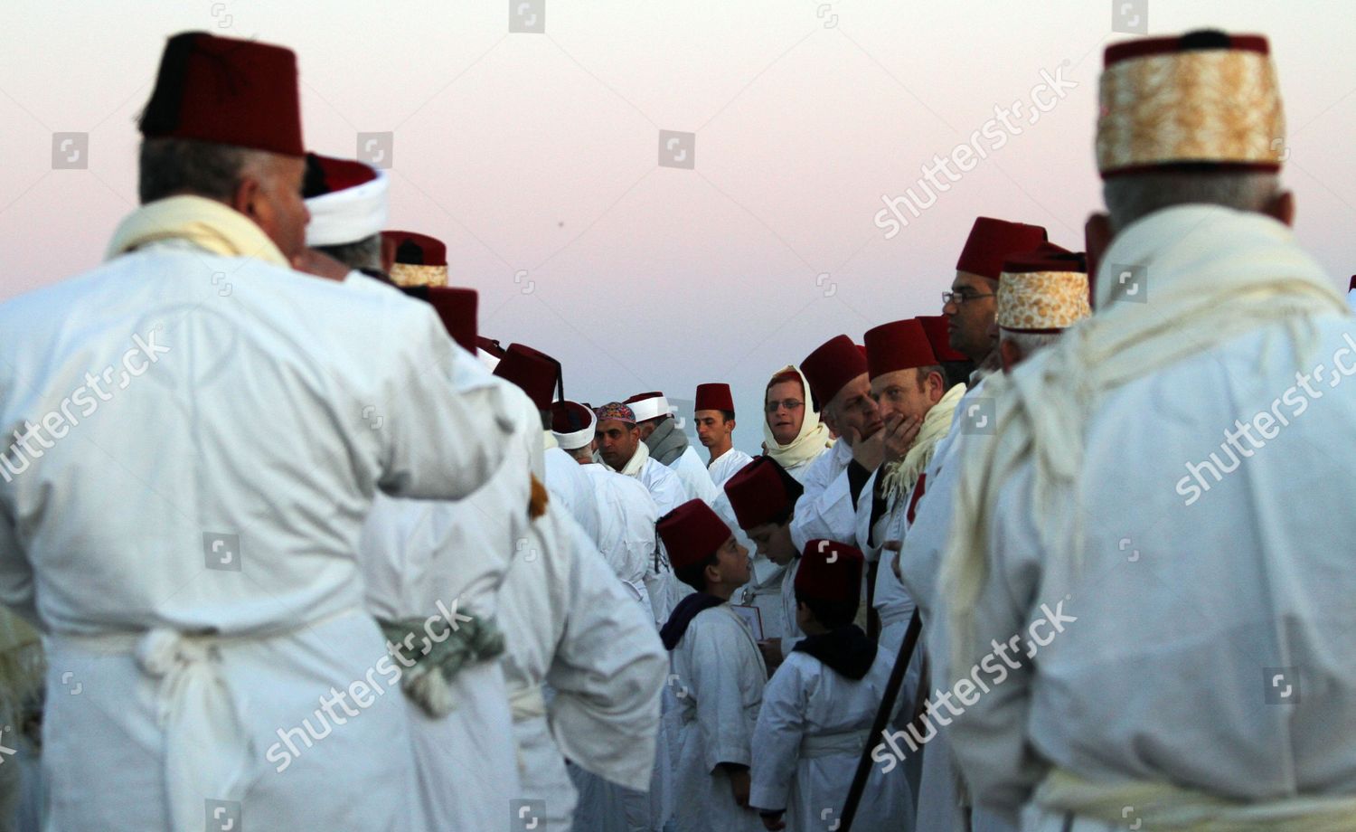 Members Samaritan Sect Take Part Pilgrimage Editorial Stock Photo ...