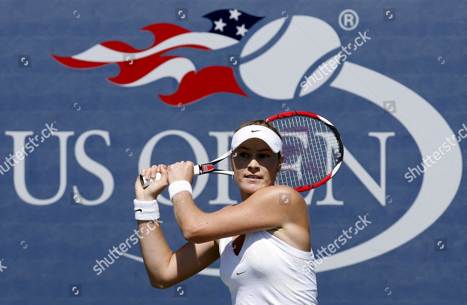 Julia Vakulenko Ukraine Hits Backhand Return Editorial Stock Photo ...