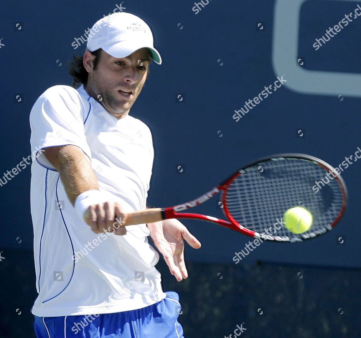 Agustin Calleri Argentina Hits Return Juan Editorial Stock Photo ...