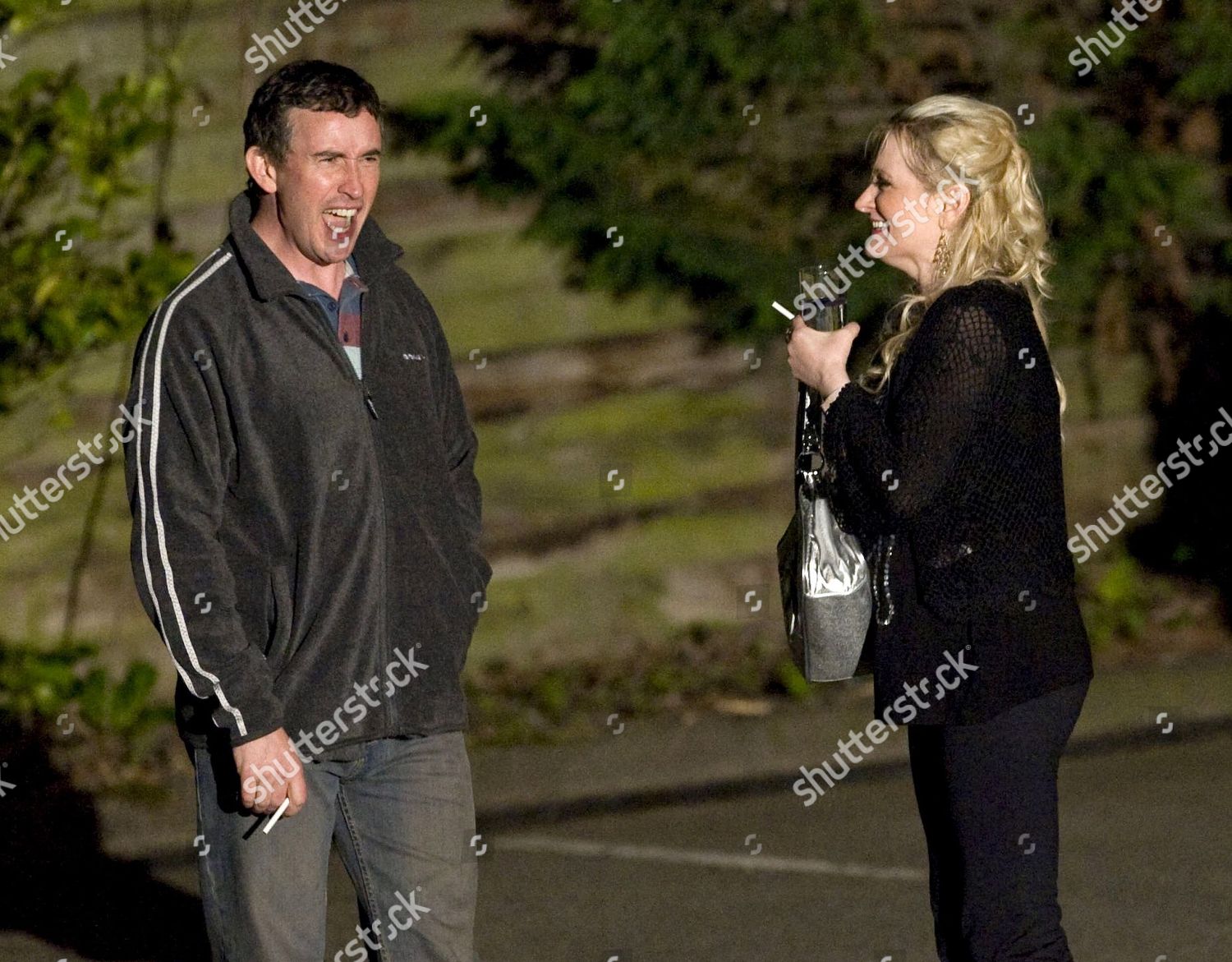Steve Coogan Caroline Aherne Editorial Stock Photo - Stock Image ...