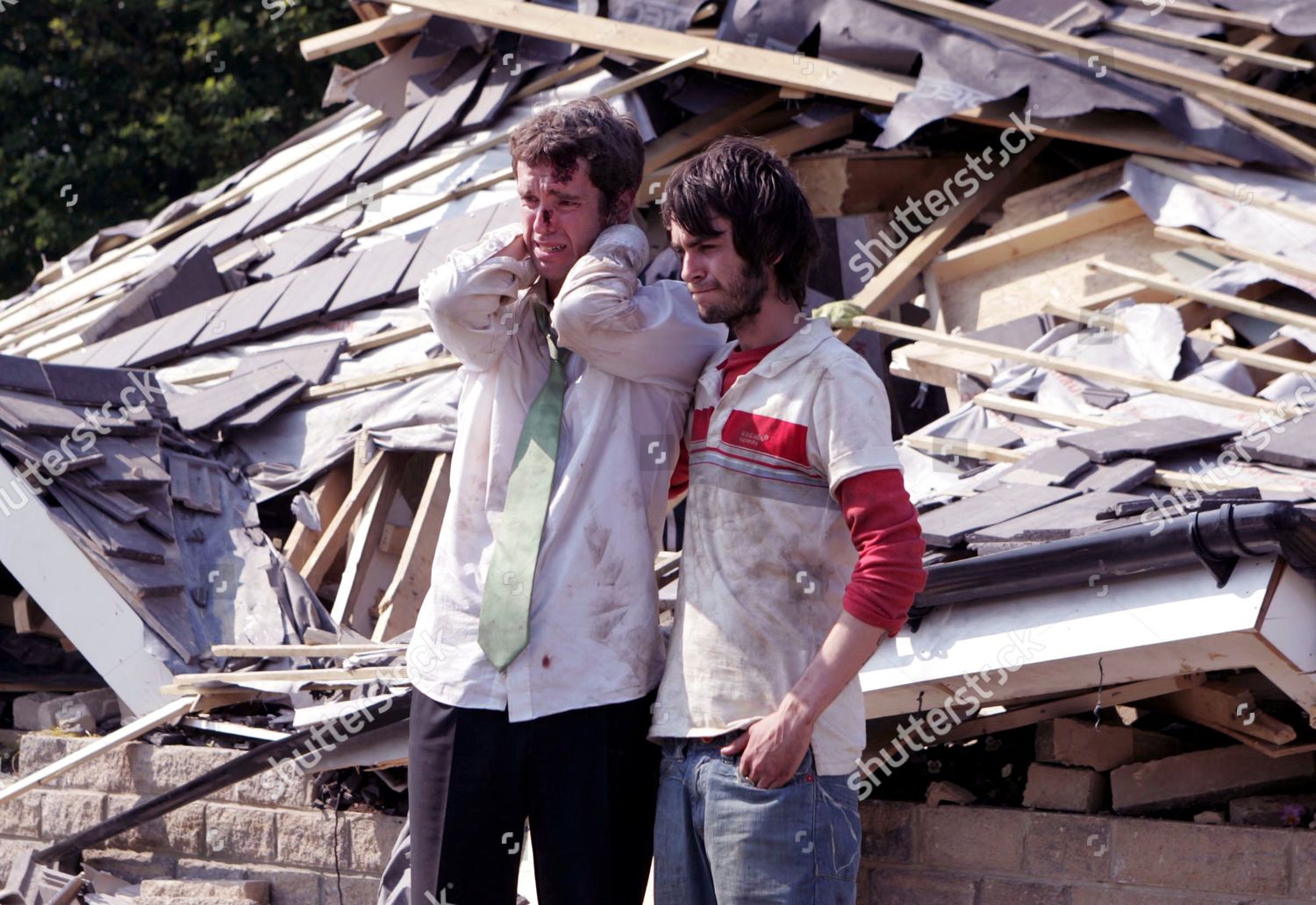 Emmerdale Tv Mark Charnock Joseph Gilgun Editorial Stock Photo - Stock ...