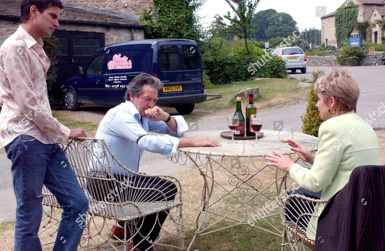 Emmerdale Tv Matthew Bose Patrick Mower Editorial Stock Photo - Stock ...