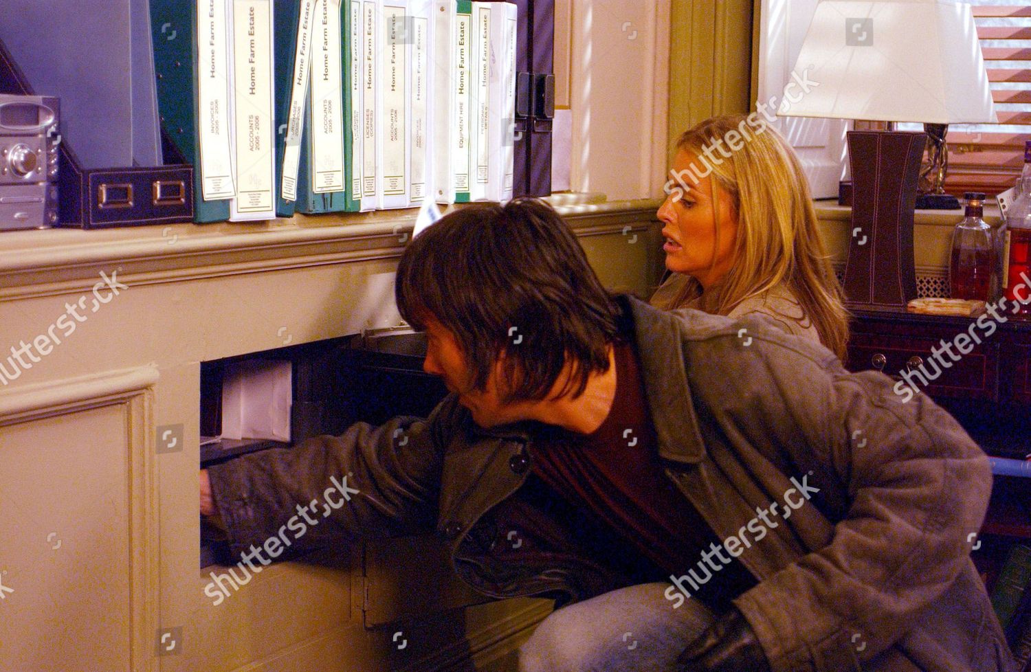 Emmerdale Tv Patsy Kensit Jeff Hordley Editorial Stock Photo - Stock ...