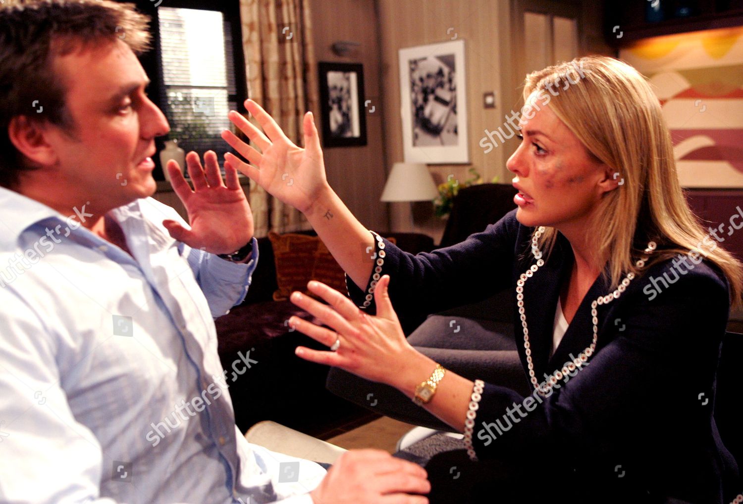 Emmerdale Tv Matt Healy Patsy Kensit Editorial Stock Photo - Stock ...