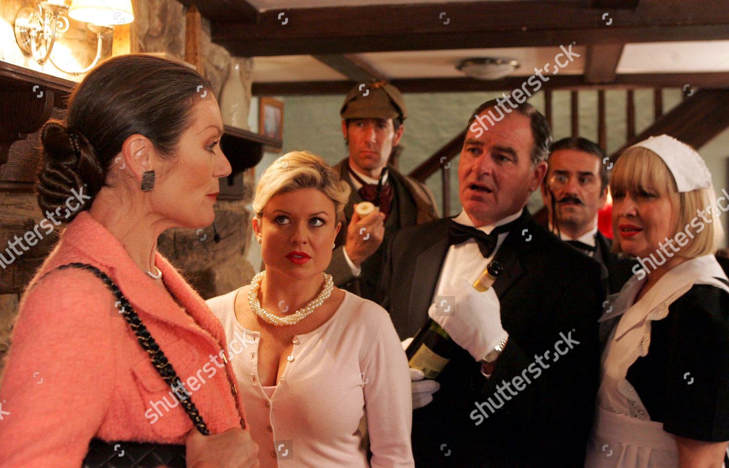 Emmerdale Tv Lorraine Chase Emily Symons Editorial Stock Photo - Stock ...