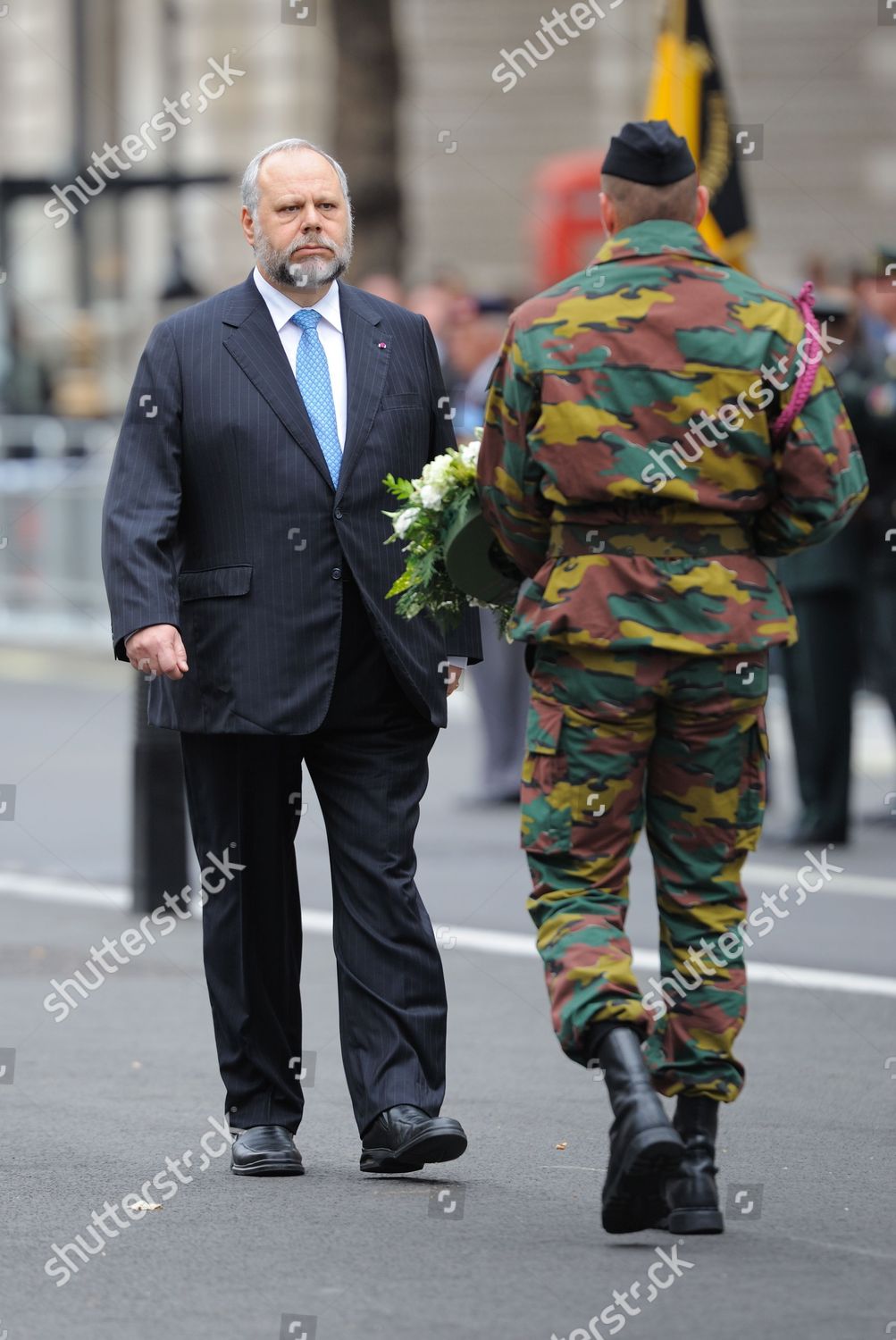 Belgian Ambassador Jeanmichel Veranneman De Watervliet Editorial Stock ...