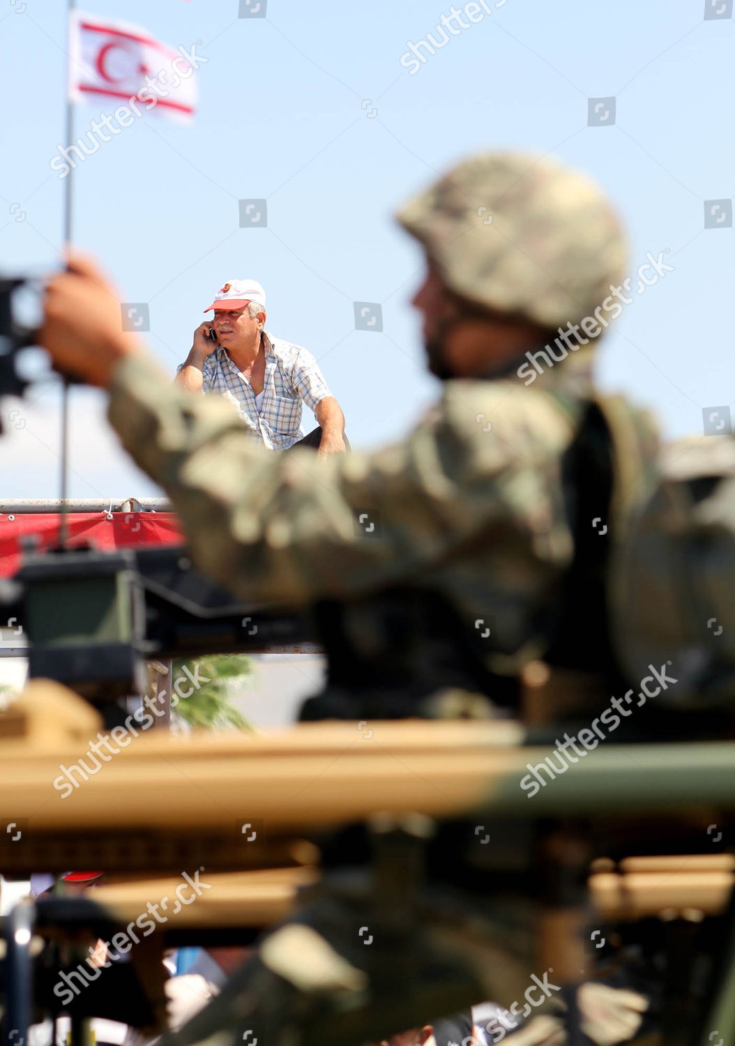 Military Personel Take Part Turkish Cypriot Editorial Stock Photo ...