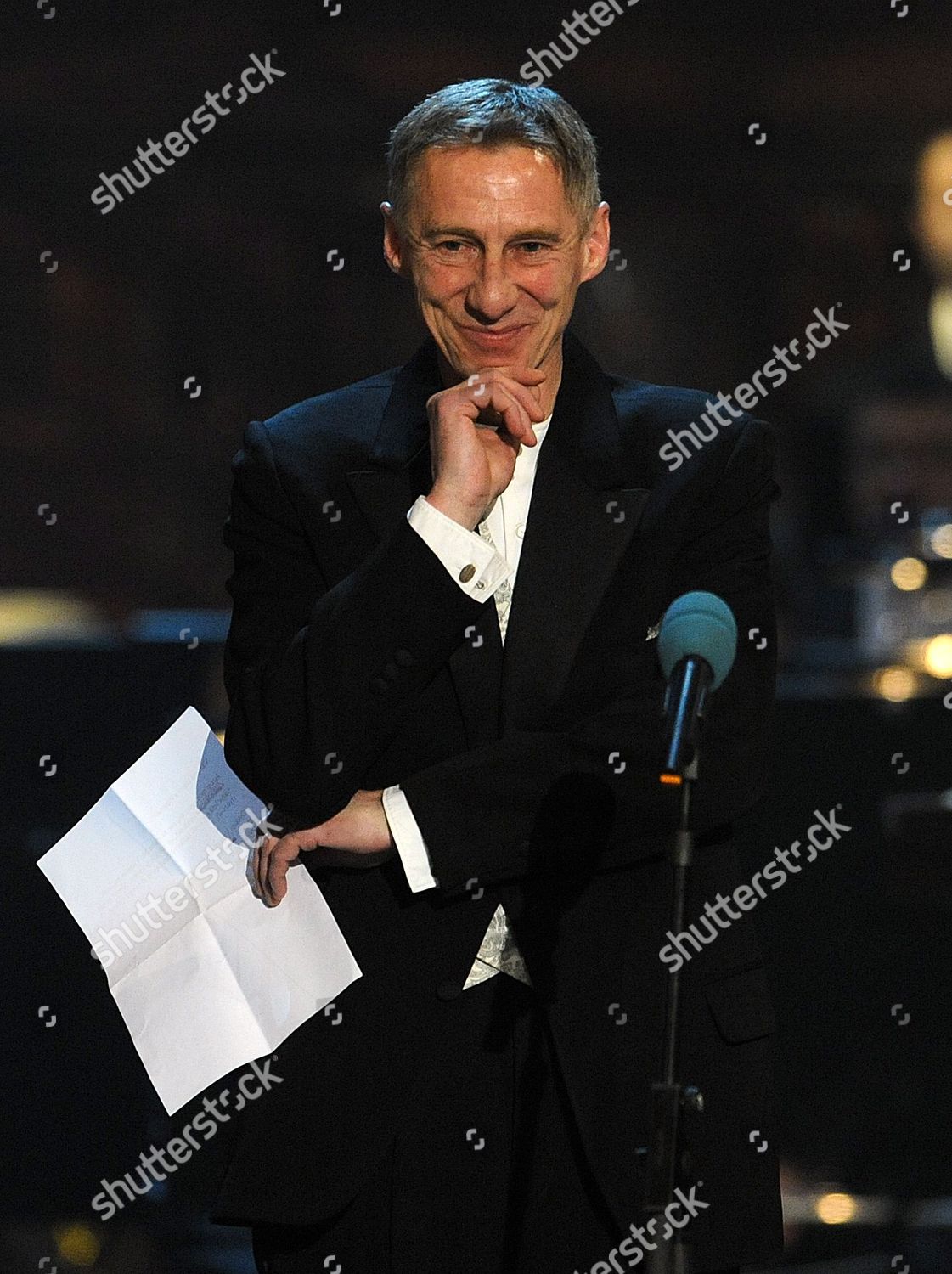 Hungarian Actor Janos Ban Before Receiving Editorial Stock Photo ...