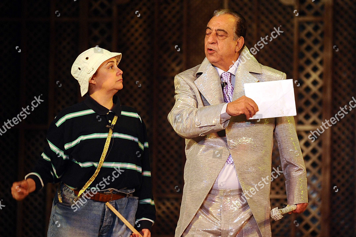 Egyptian Actors Sherein L Ahmed Rateb Editorial Stock Photo - Stock ...