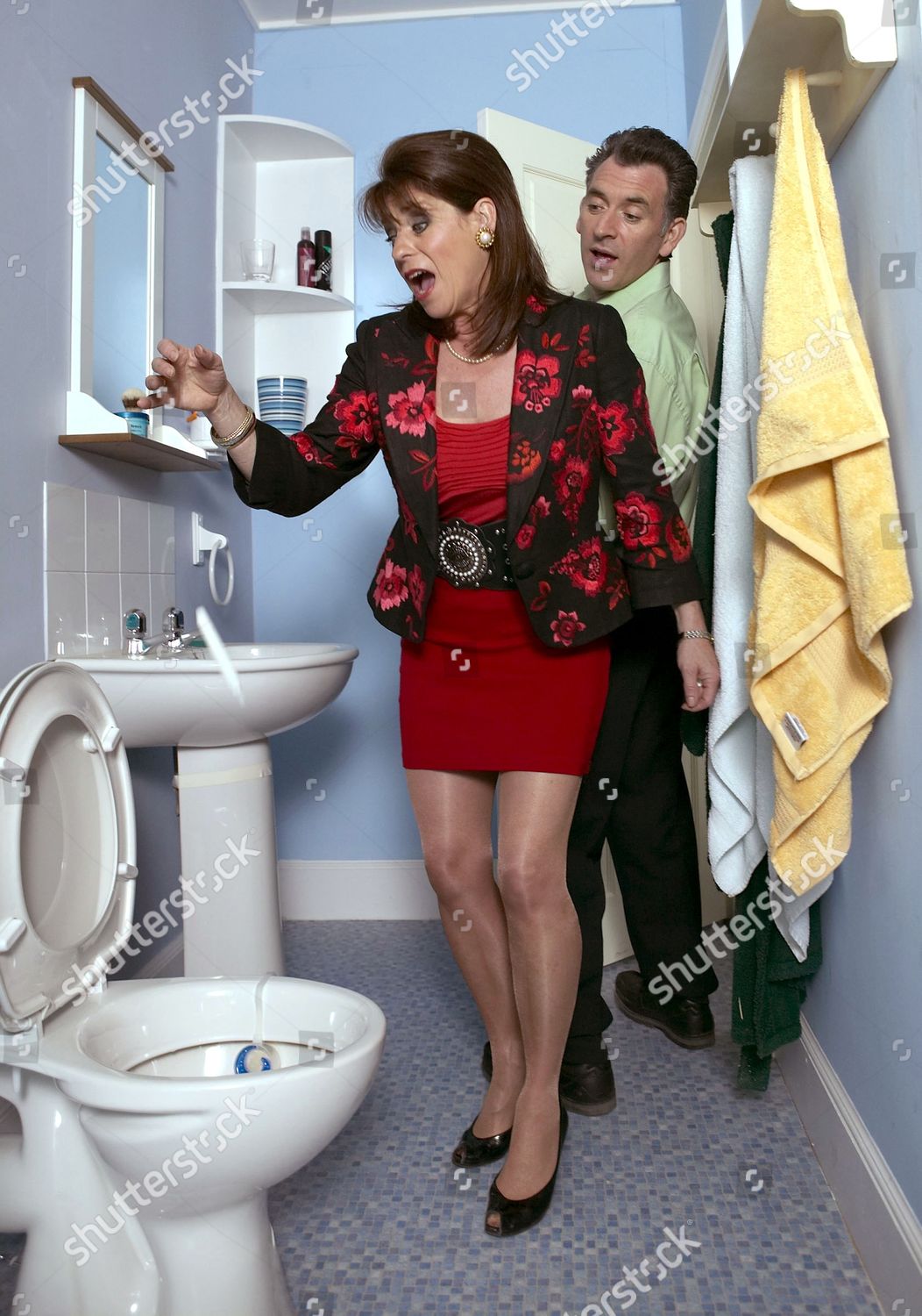 Emmerdale Tv Antony Audenshaw Deena Payne Editorial Stock Photo - Stock ...