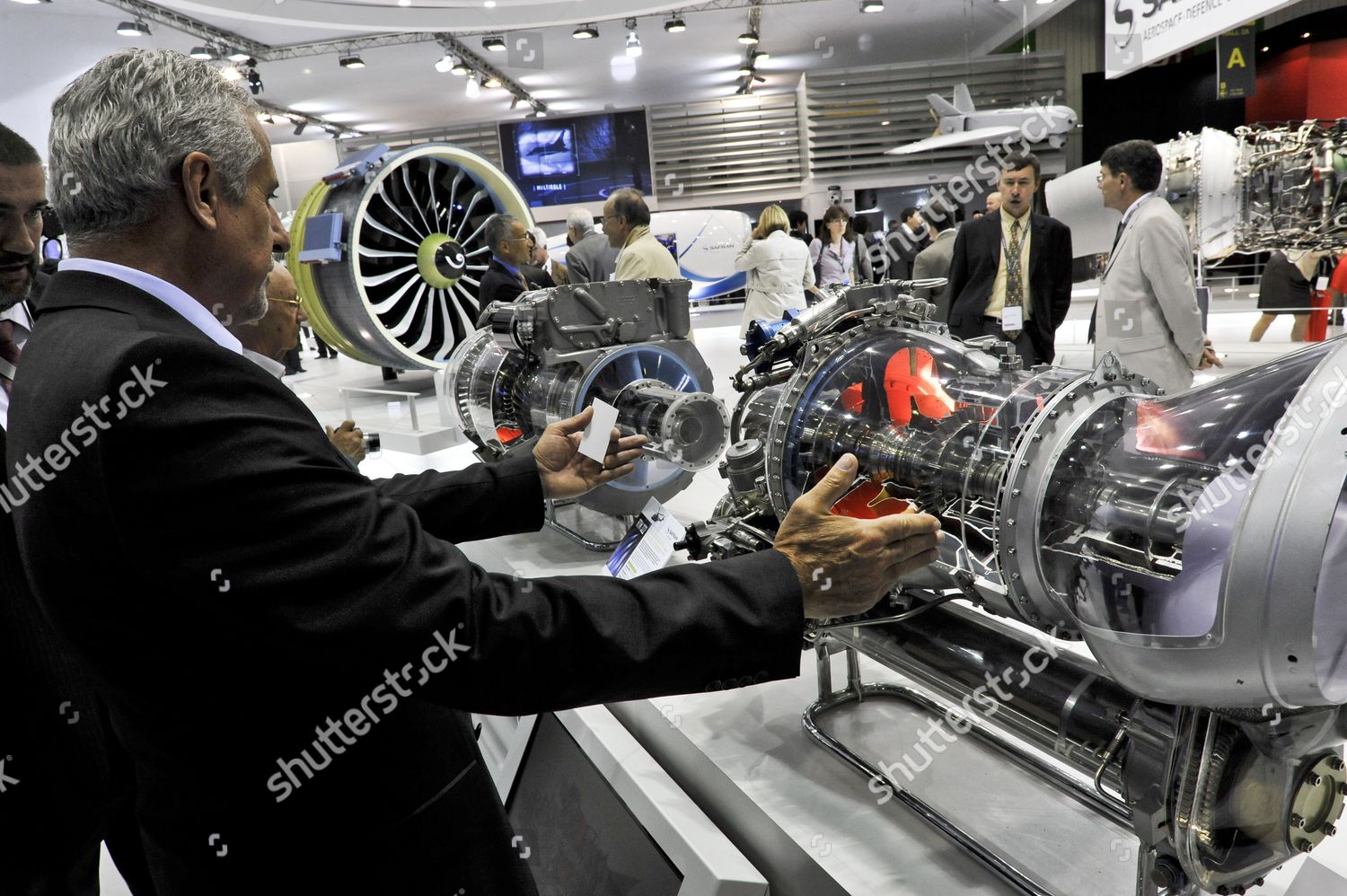 Safran Arriel 2 Propulsion Mechanism Displayed Editorial Stock Photo ...