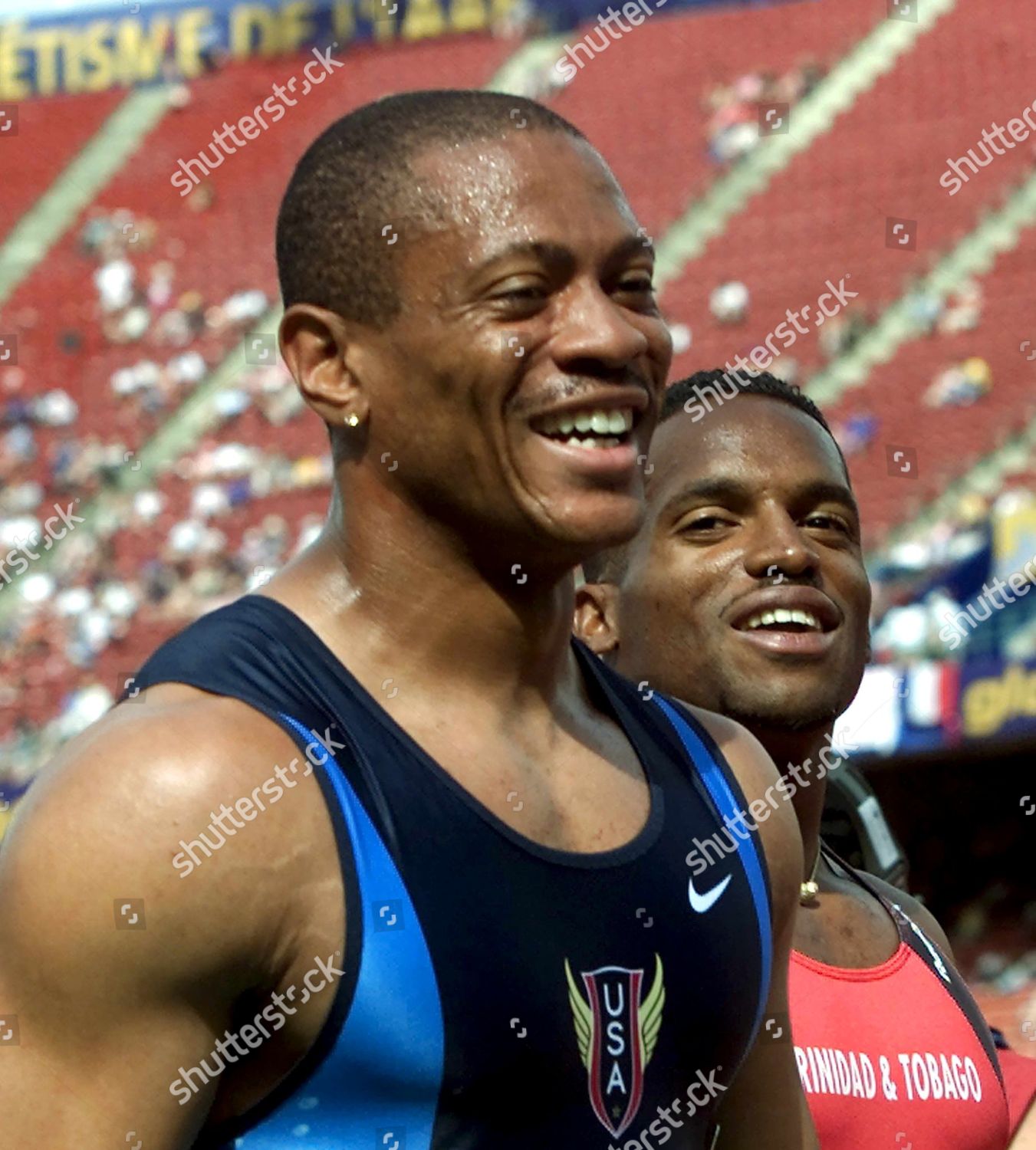 Edmonton Canada Us Sprinter Maurice Greene Editorial Stock Photo ...