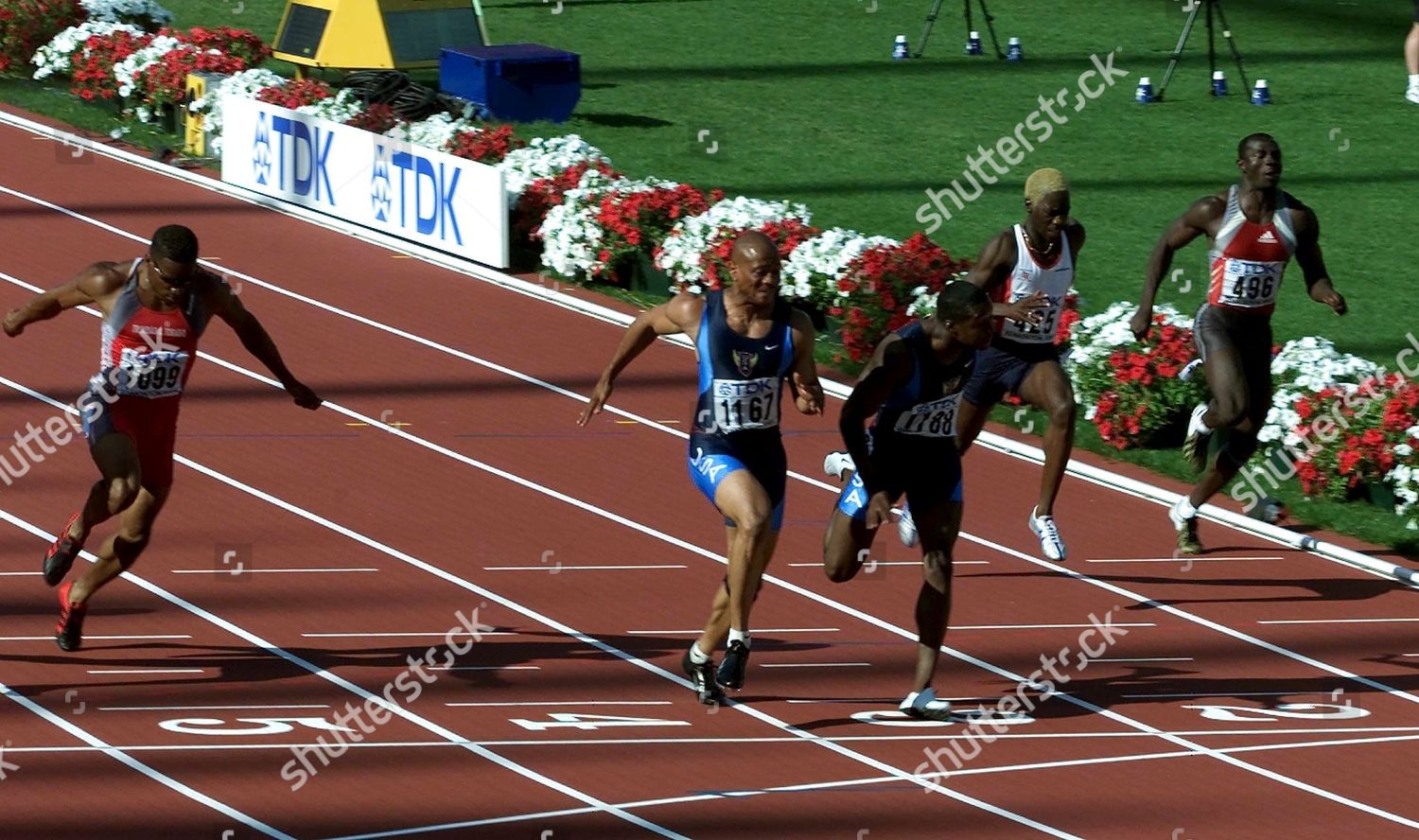 Edmonton Canada Us Sprinter Maurice Greene Editorial Stock Photo ...