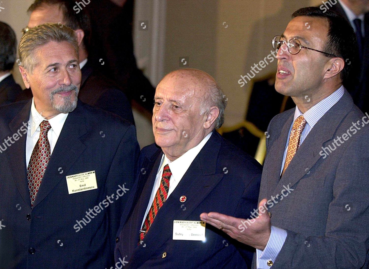 Sofia Bulgaria Bulgarian President Petar Stoyanov Editorial Stock Photo ...