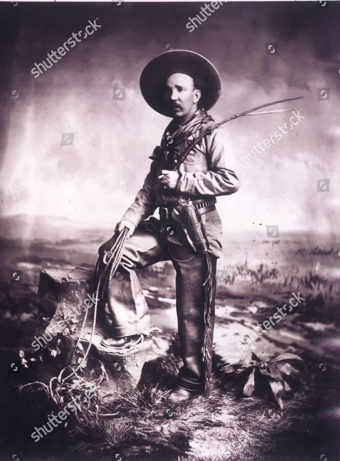 Wyoming Cowboy C 1880 Editorial Stock Photo - Stock Image | Shutterstock