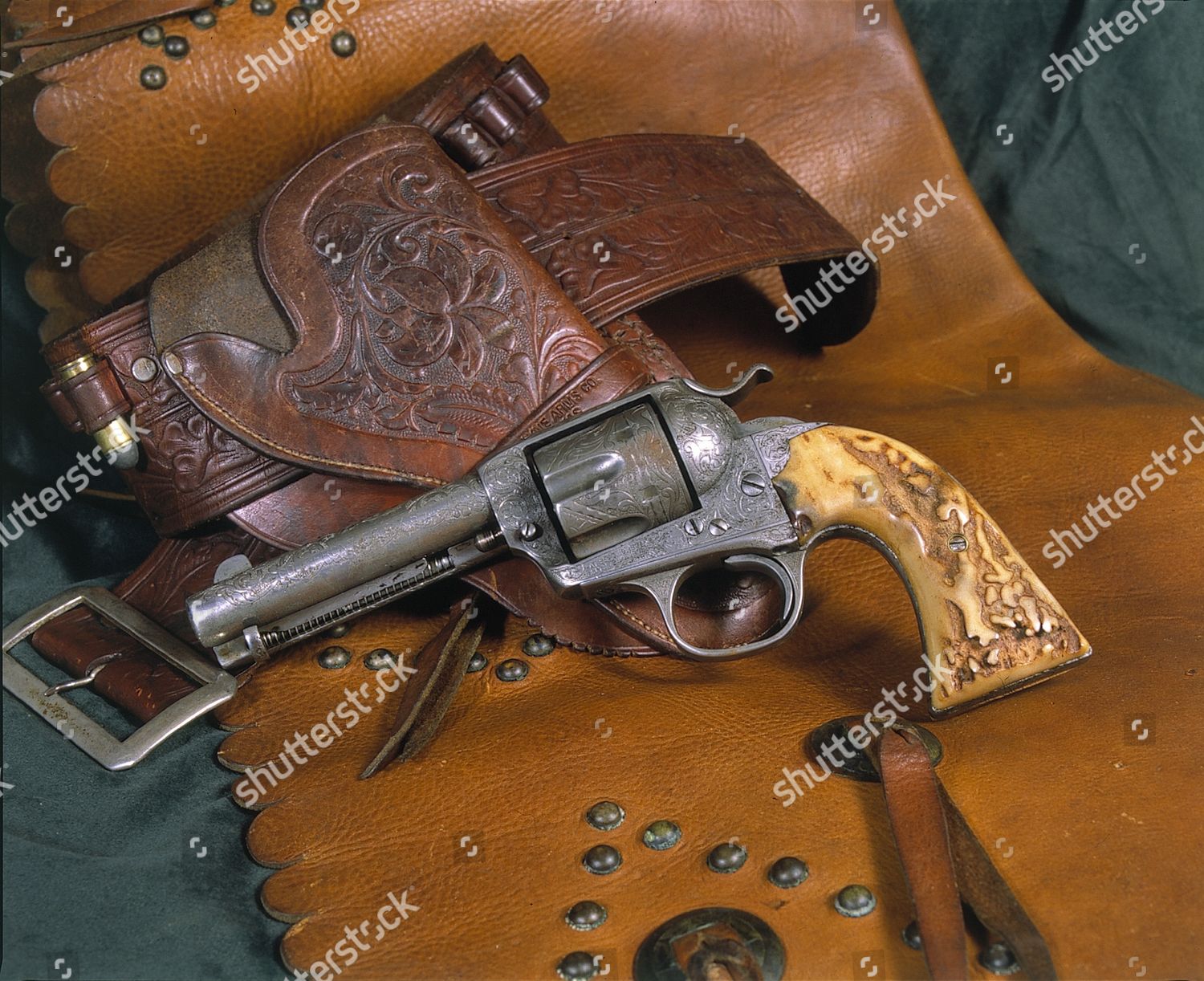 Cowboy 6gun C 1895 Known Bisley Editorial Stock Photo - Stock Image ...