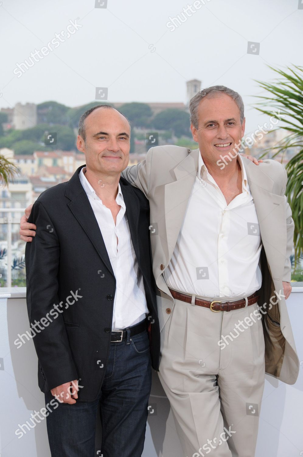 Philippe Val Director Daniel Leconte Editorial Stock Photo - Stock ...