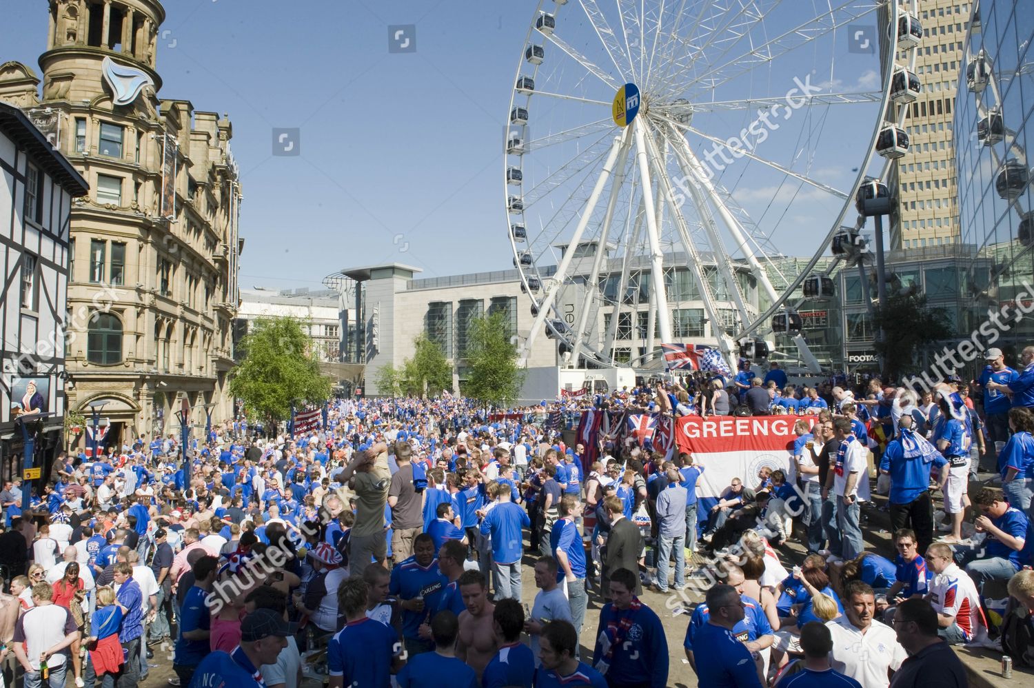 Glasgow Rangers Fans Editorial Stock Photo - Stock Image | Shutterstock