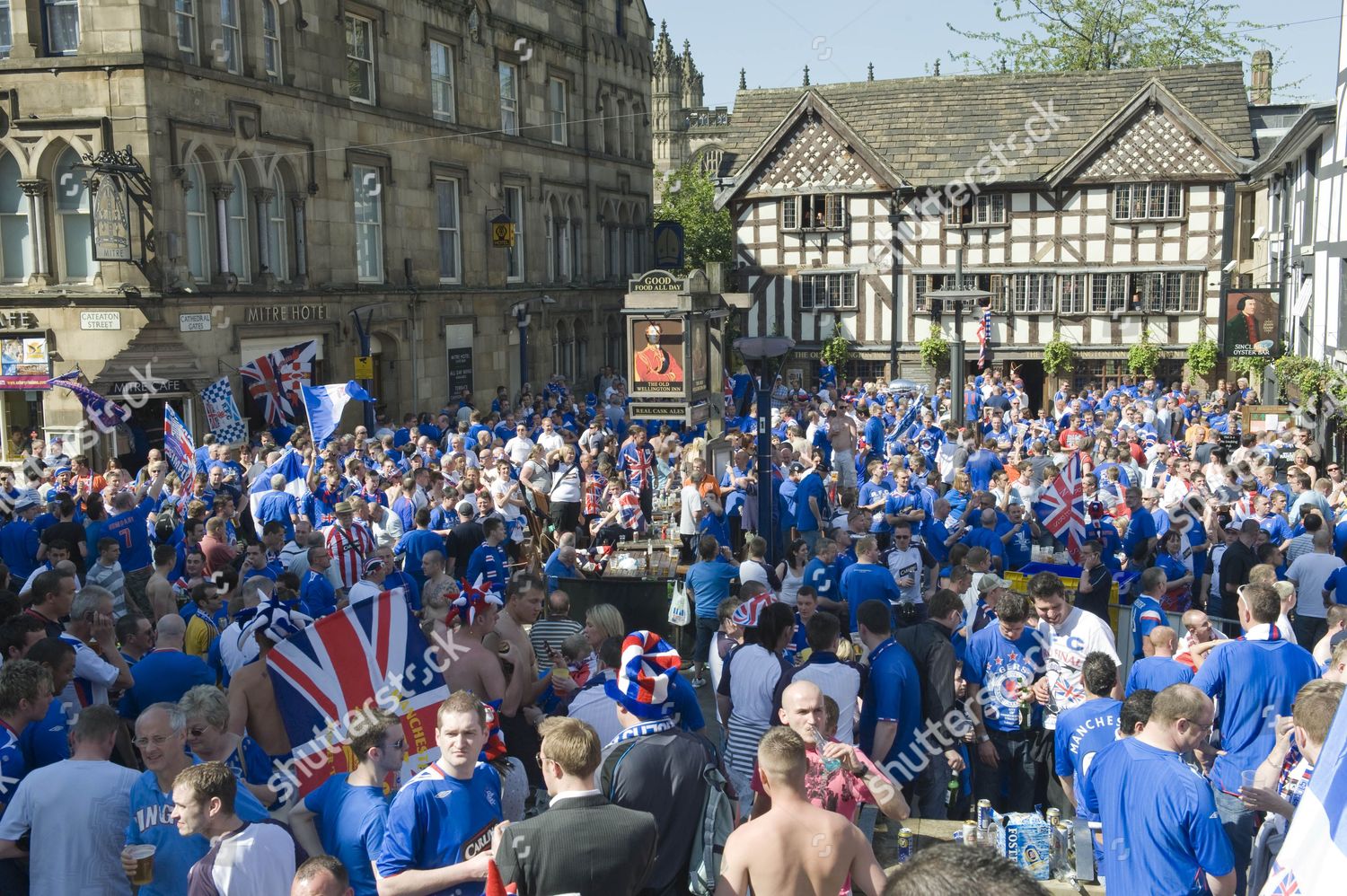 Glasgow Rangers Fans Editorial Stock Photo - Stock Image | Shutterstock