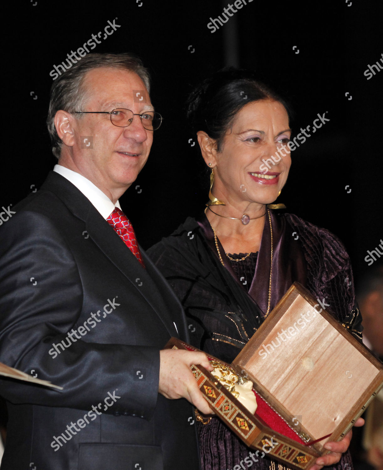 Lebanese Actress Marial Maalouf R Honored Editorial Stock Photo - Stock ...