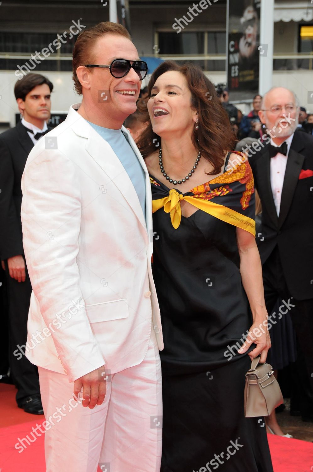 Jean Claude Van Damme Wife Gladys Editorial Stock Photo - Stock Image ...