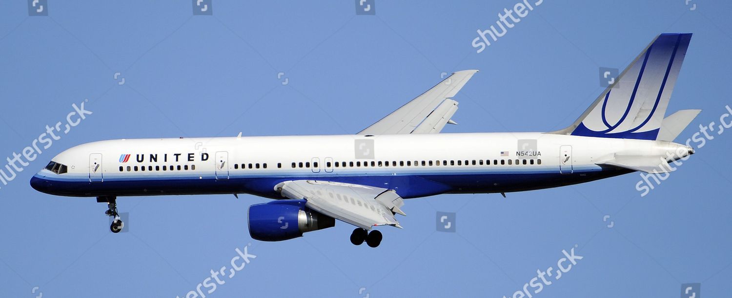 United Airlines Boeing 757200 Tail Number Editorial Stock Photo - Stock ...