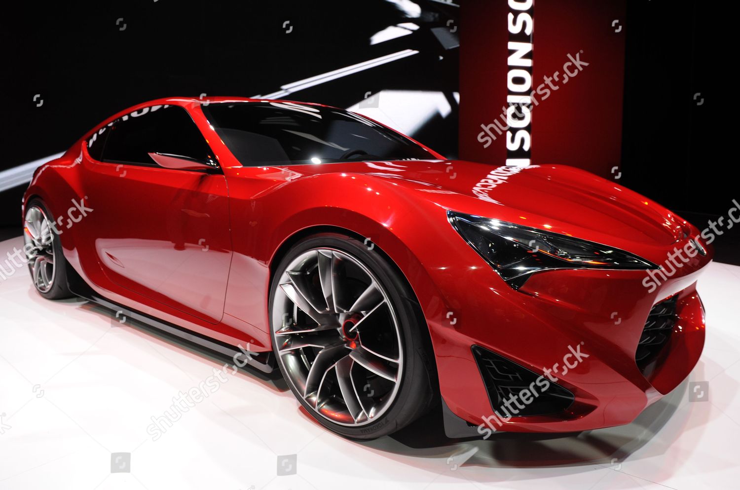 Scion Concept Frs Unveiled New York Editorial Stock Photo - Stock Image ...