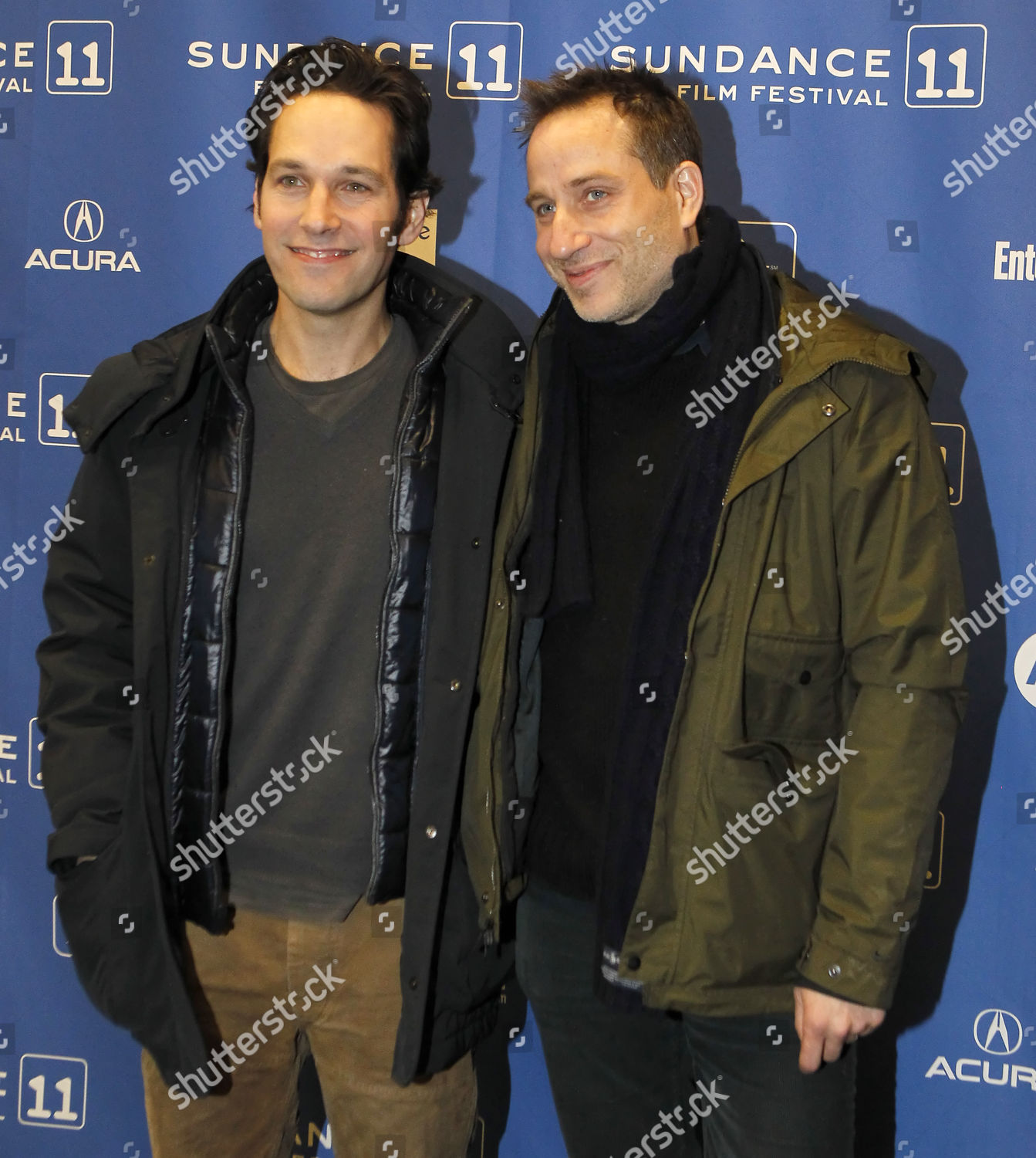 Actor Paul Rudd L Director Jesse Editorial Stock Photo - Stock Image ...
