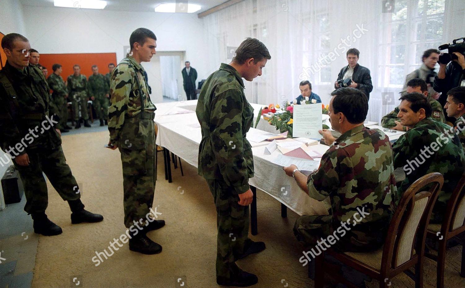 Belgrade Serbia Yugoslavia Yugoslav Army Soldiers Editorial Stock Photo ...