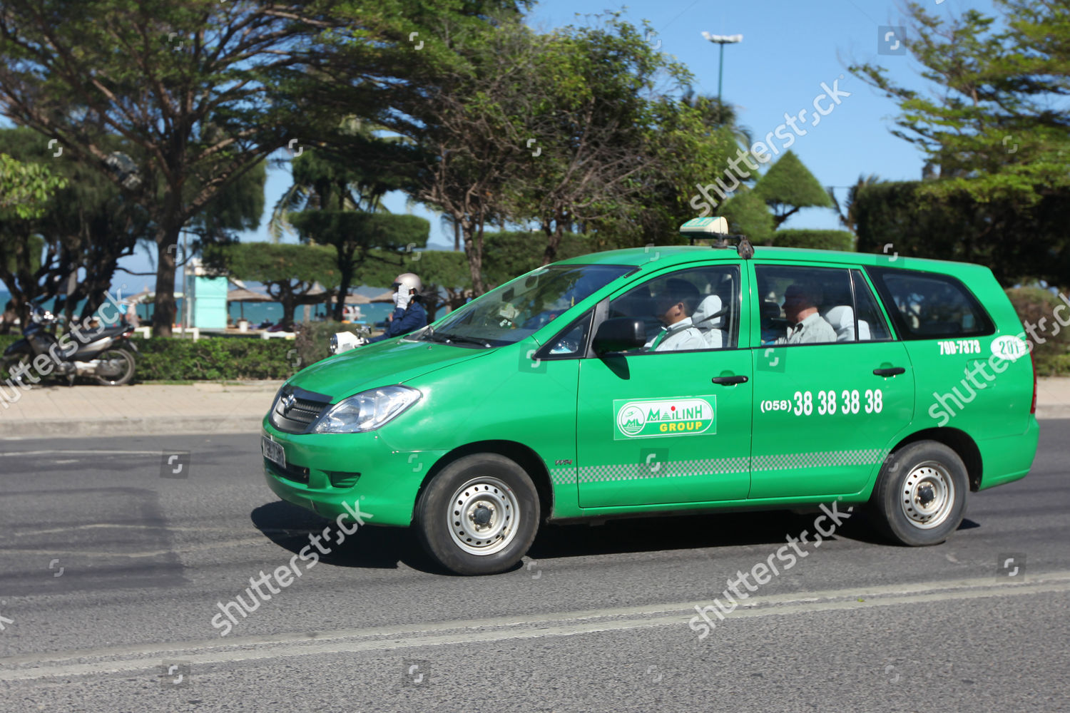 Toyota Innova Taxi Car Seen On Editorial Stock Photo - Stock Image ...