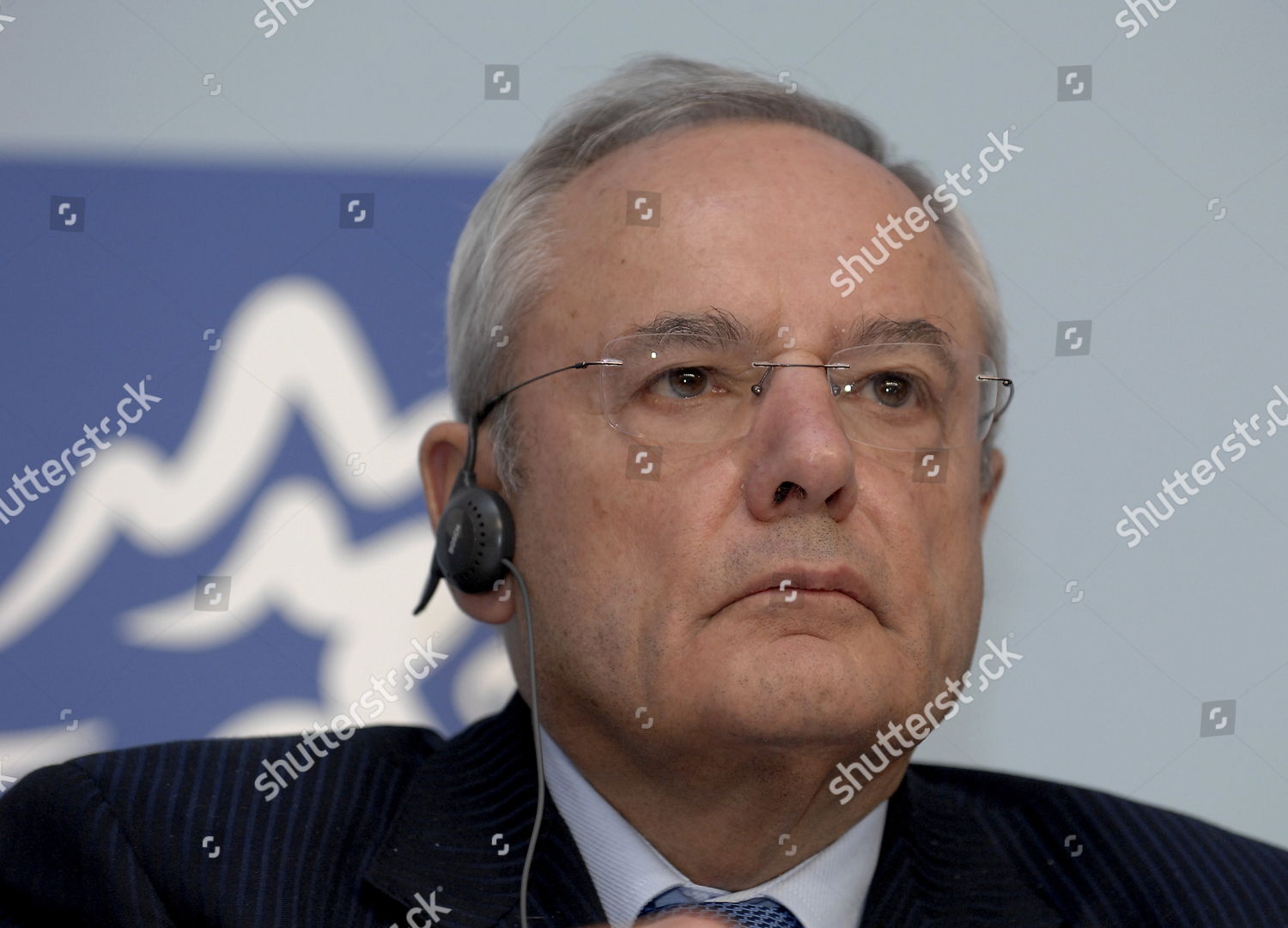 European Commissioner Transport French Jacques Barrot Editorial Stock ...
